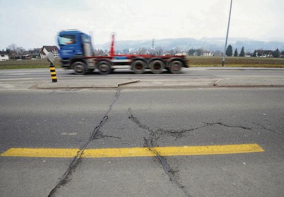 Der Belag ist am Ende