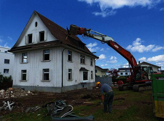 Villa Steger weicht Neubau
