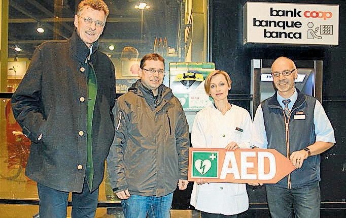 Ein Defibrillator für Rickenbach