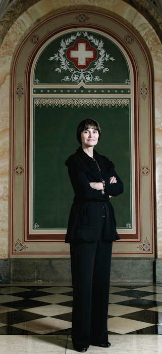 Die unnahbare Präsidentin