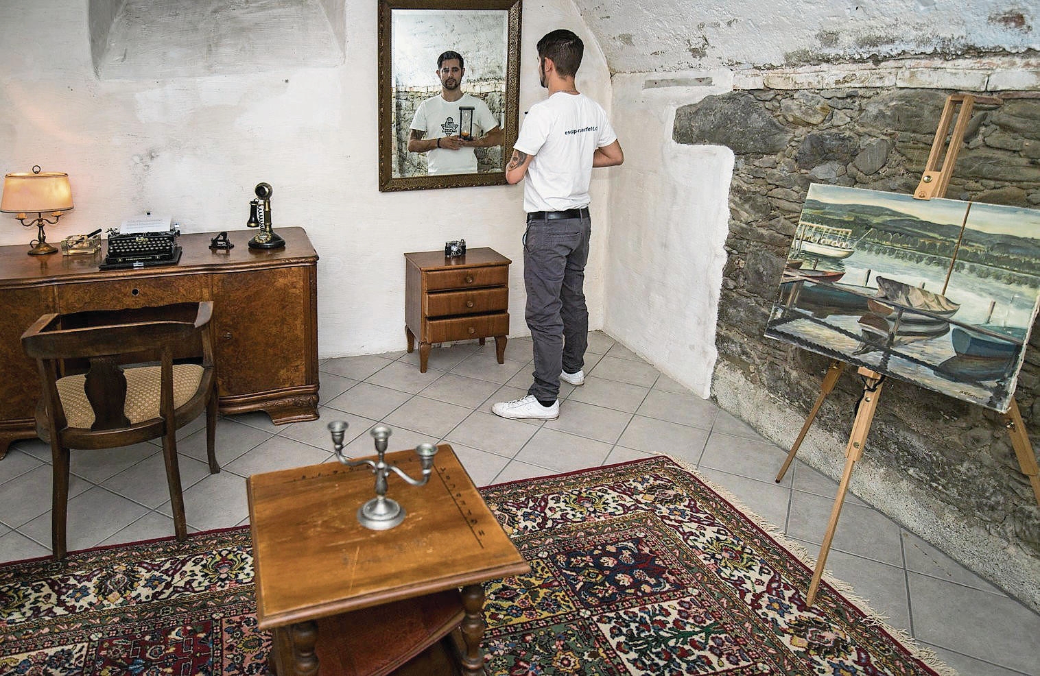 Die Zeit läuft, raus hier!