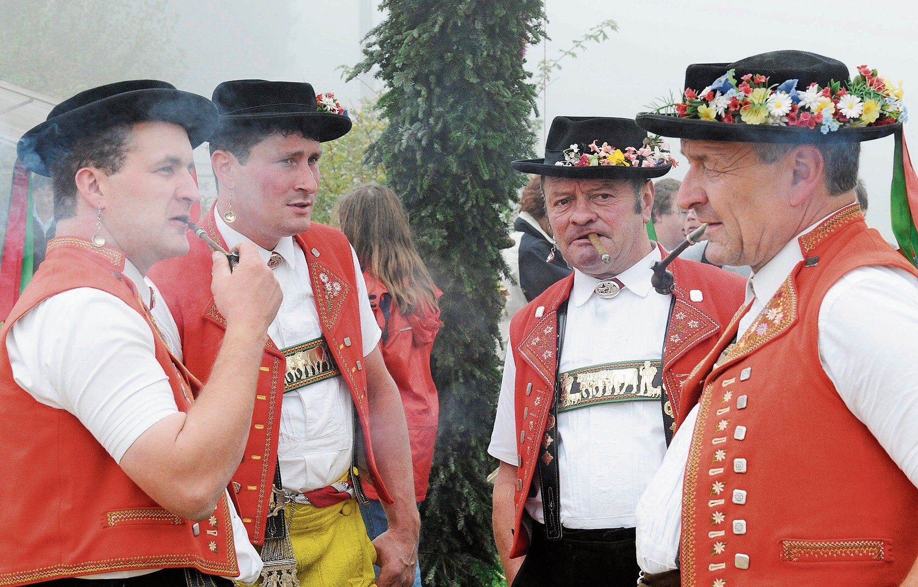 Ausgequalmt? Im Appenzellerland steht die bekannte Lindauerli-Pfeife ...