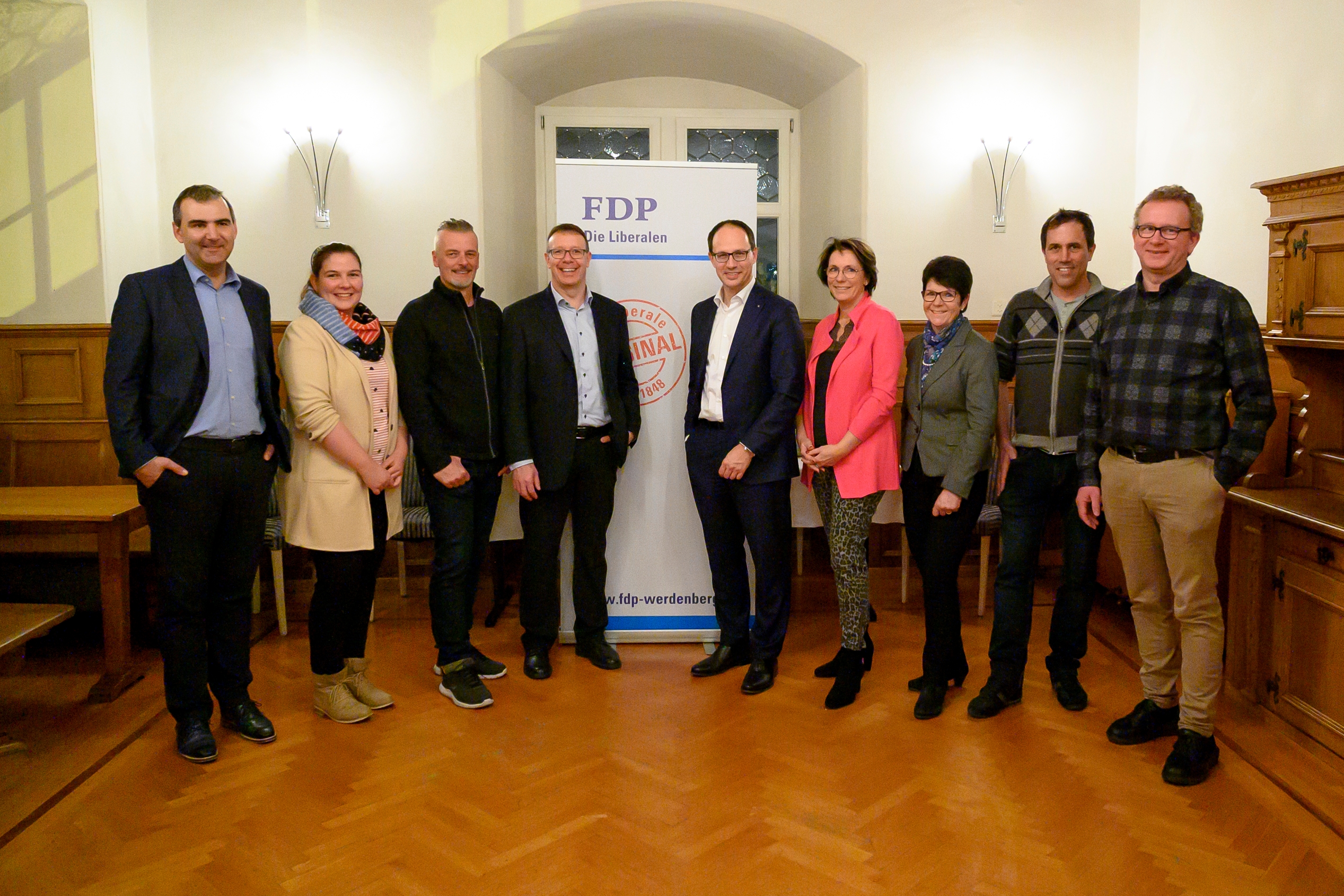 FDP Werdenberg unterhielt sich über Chancen und Herausforderungen