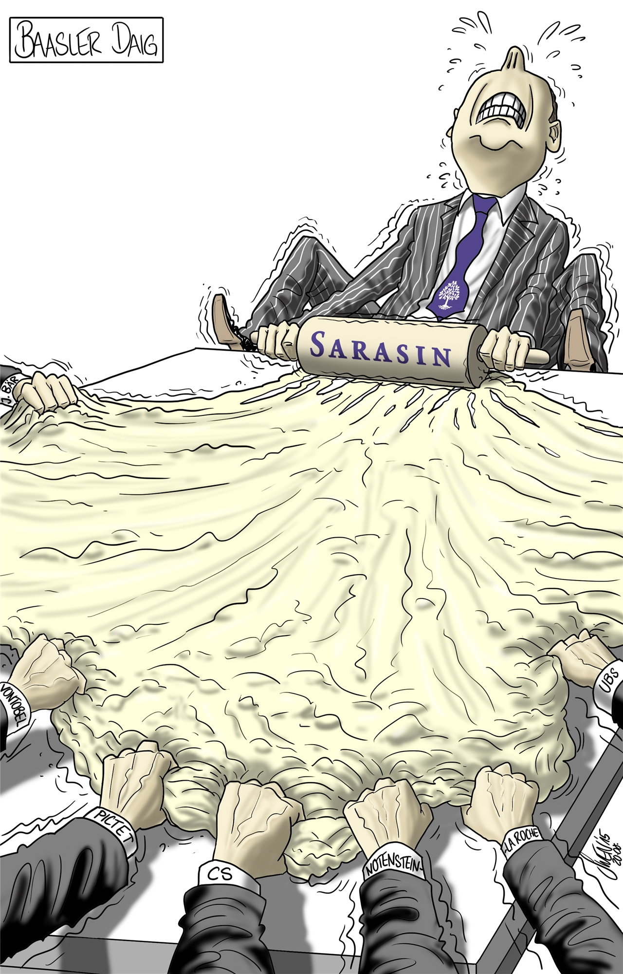 Auswärtige Banken buhlen um die Reichen aus dem Basler Daig