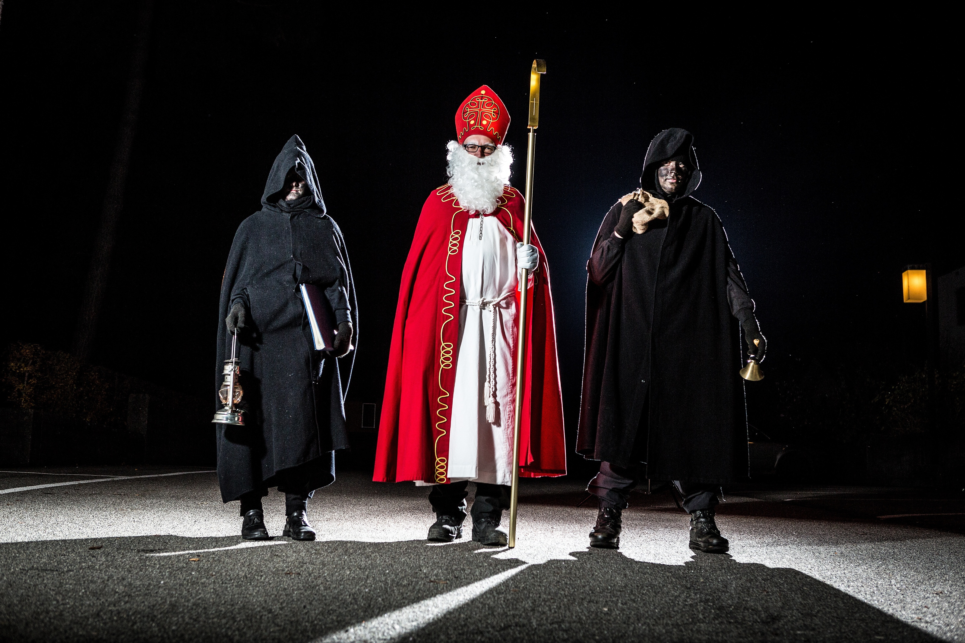 «Als Schmutzli steht man einfach im Hintergrund und kann in seinen Bart ...