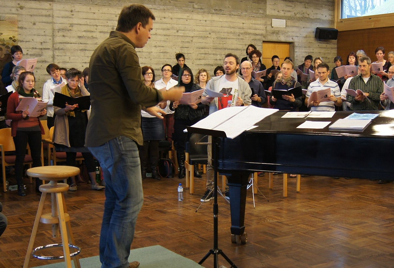 Wenn Aargauer Barock-Chor mit Rapper Greis musiziert