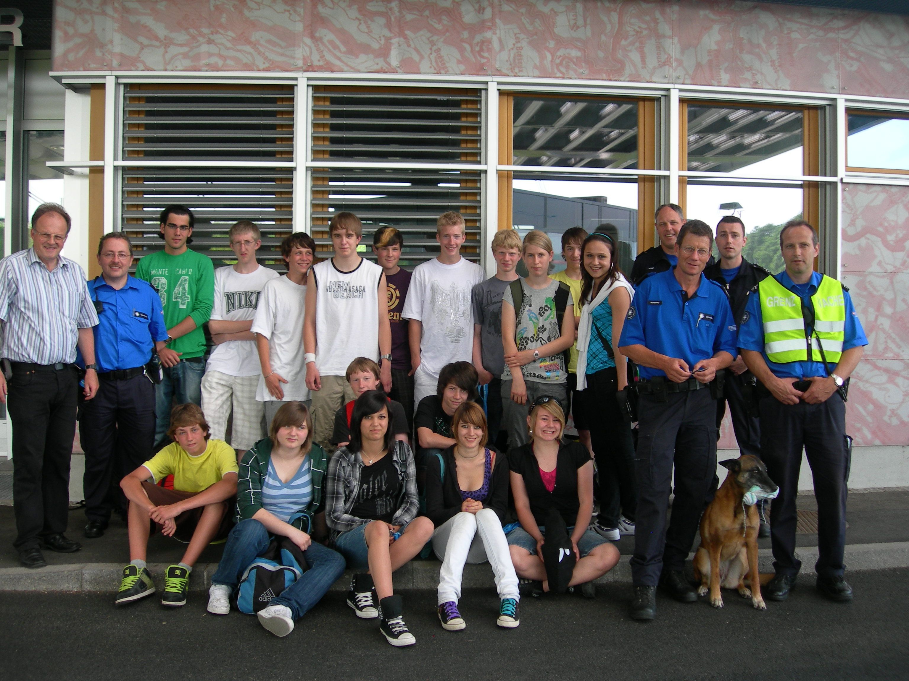 Den Grenzwächtern über die Schultern geschaut