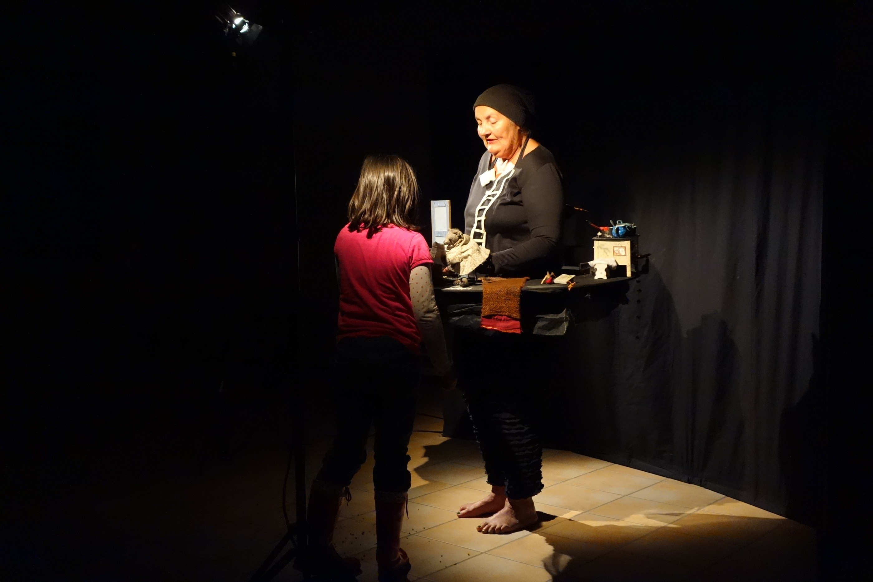 Pfännlein, flieg! Figurentheater in Hausen mit Margrit Gysin