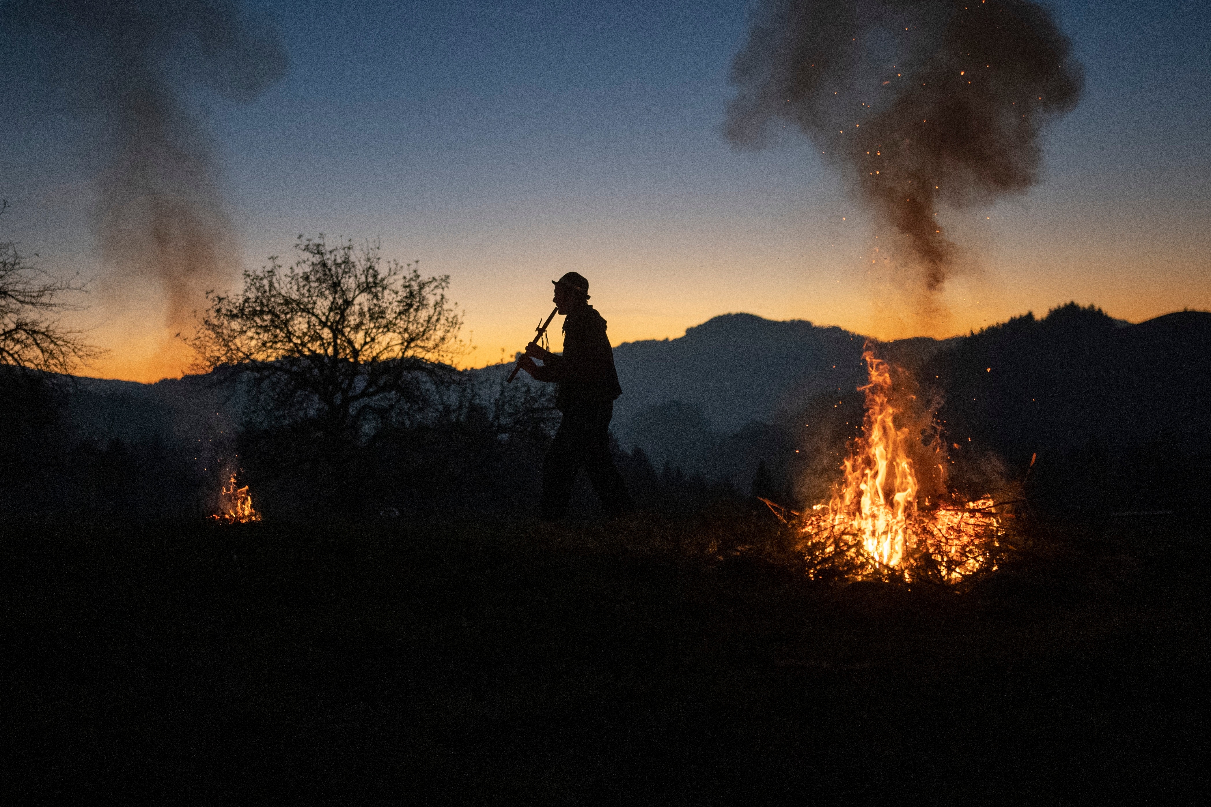 Der Feuergarten in Dicken bietet pure Entschleunigung