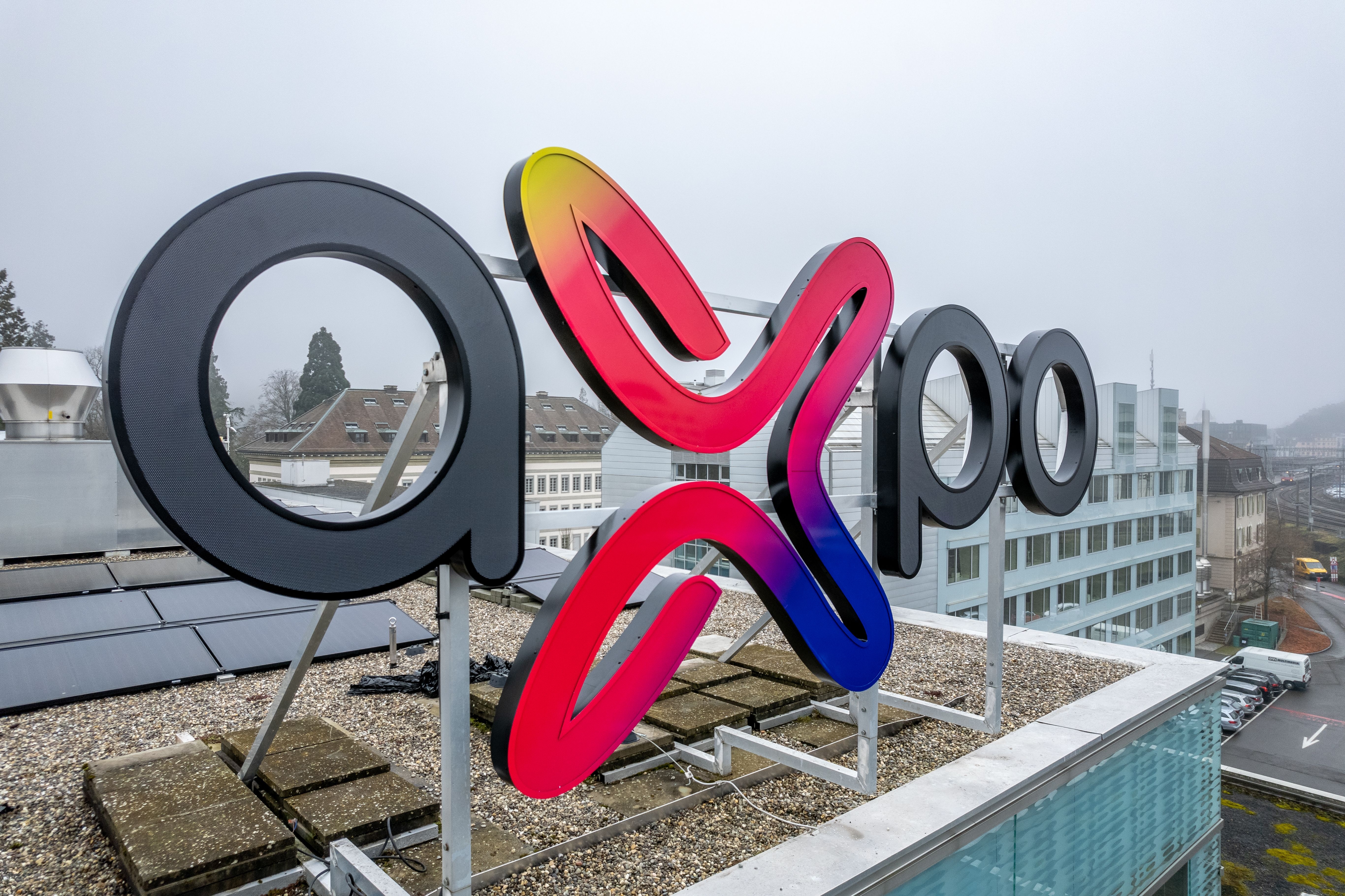 So sieht das neue Logo der Axpo aus