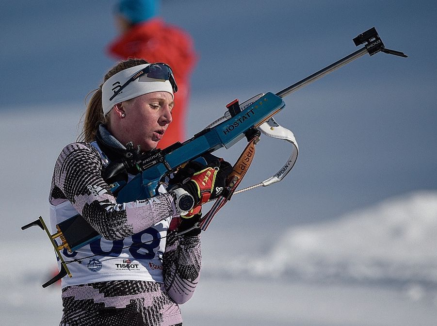 Anja Fischer beweist in Realp ihre Treffsicherheit