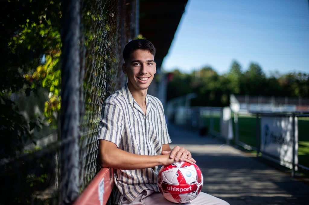 Simon Tschopp vom SC Cham hofft mit 21 auf einen Profivertrag