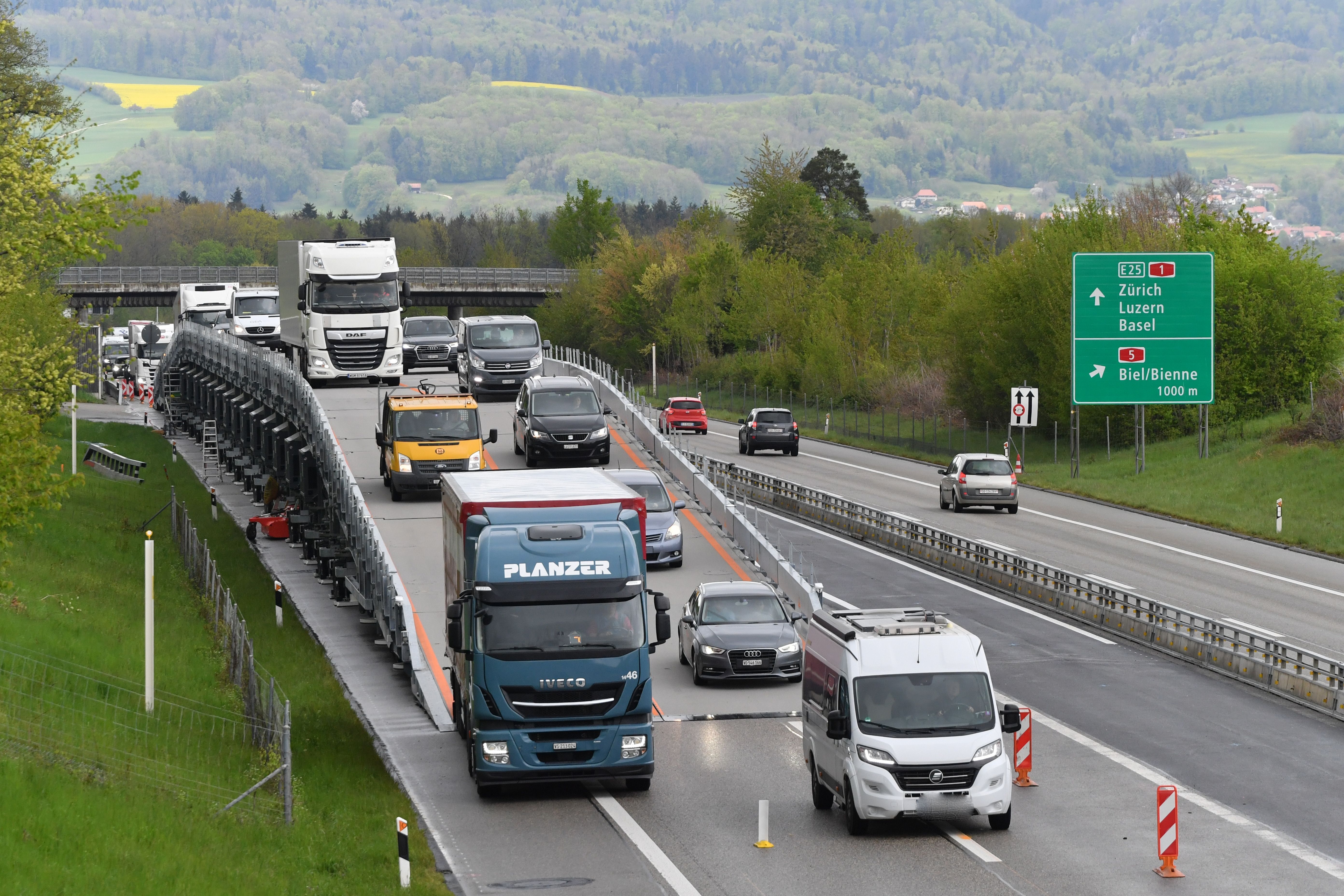 Kriegstetten: Autobahneinfahrt gesperrt wegen Astra-Bridge Panne