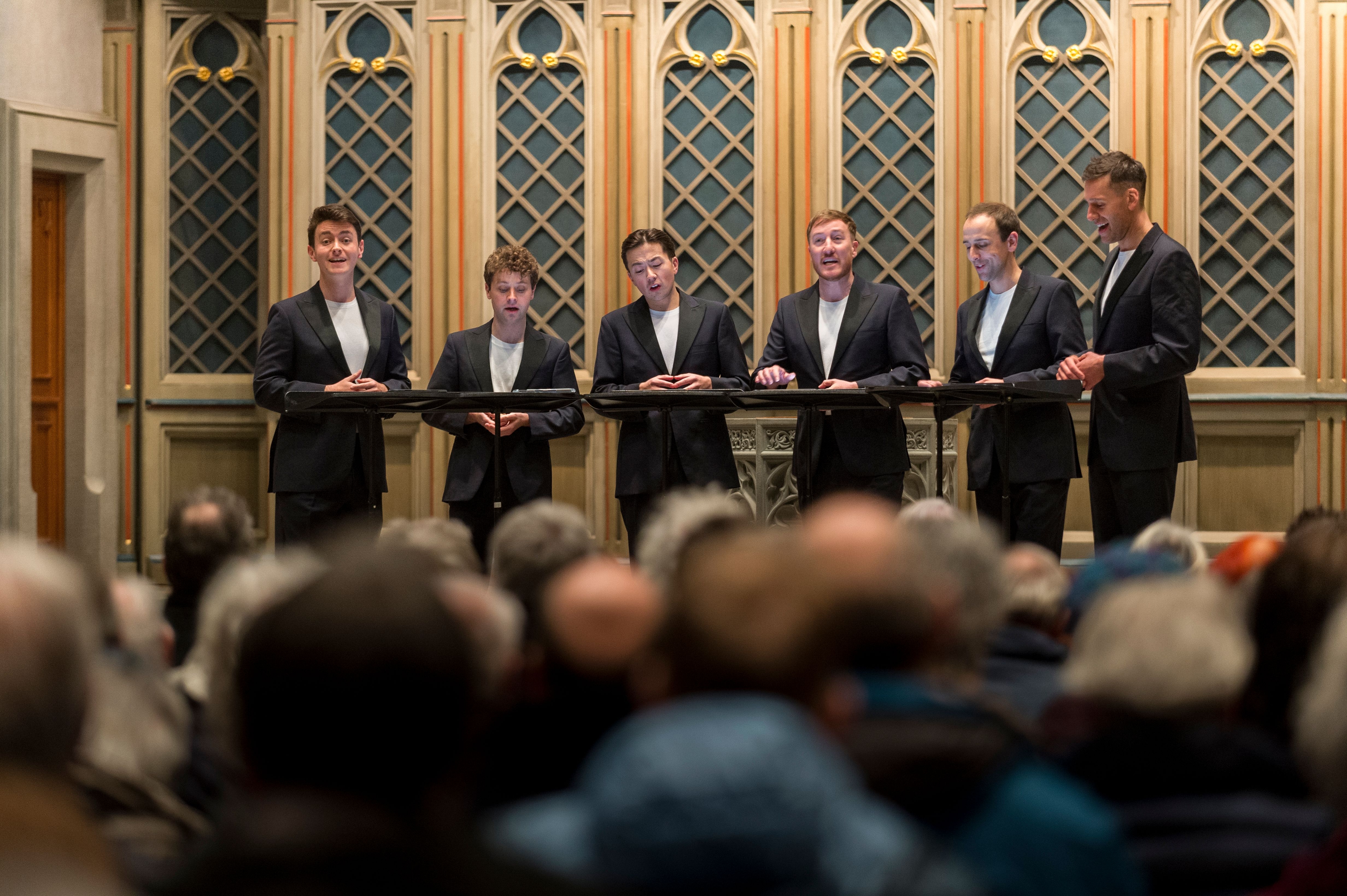 Alte Musik St.Gallen: Zum Auftakt sangen die King's Singers