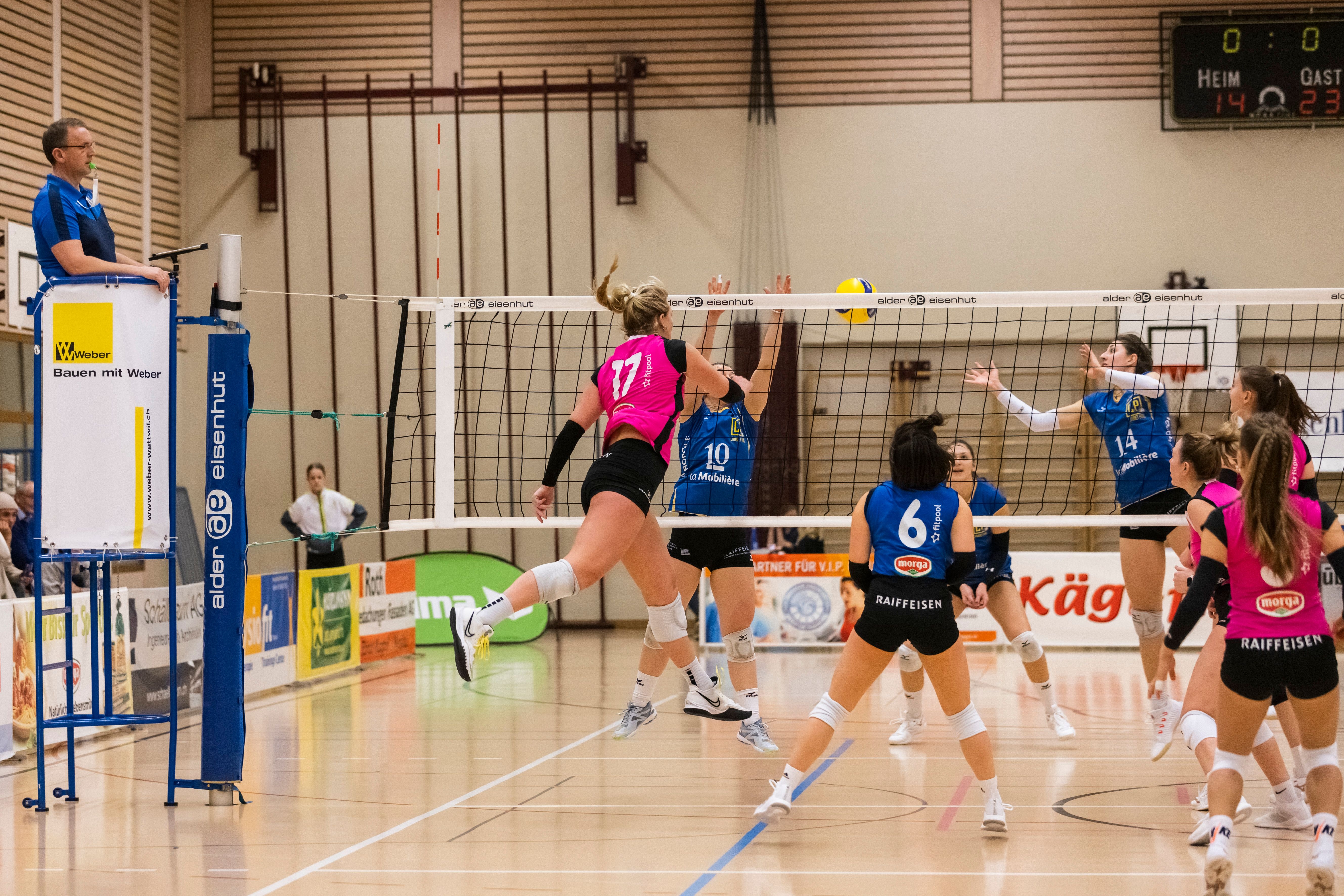 Volley Toggenburg verliert gegen Cheseaux mit 0:3