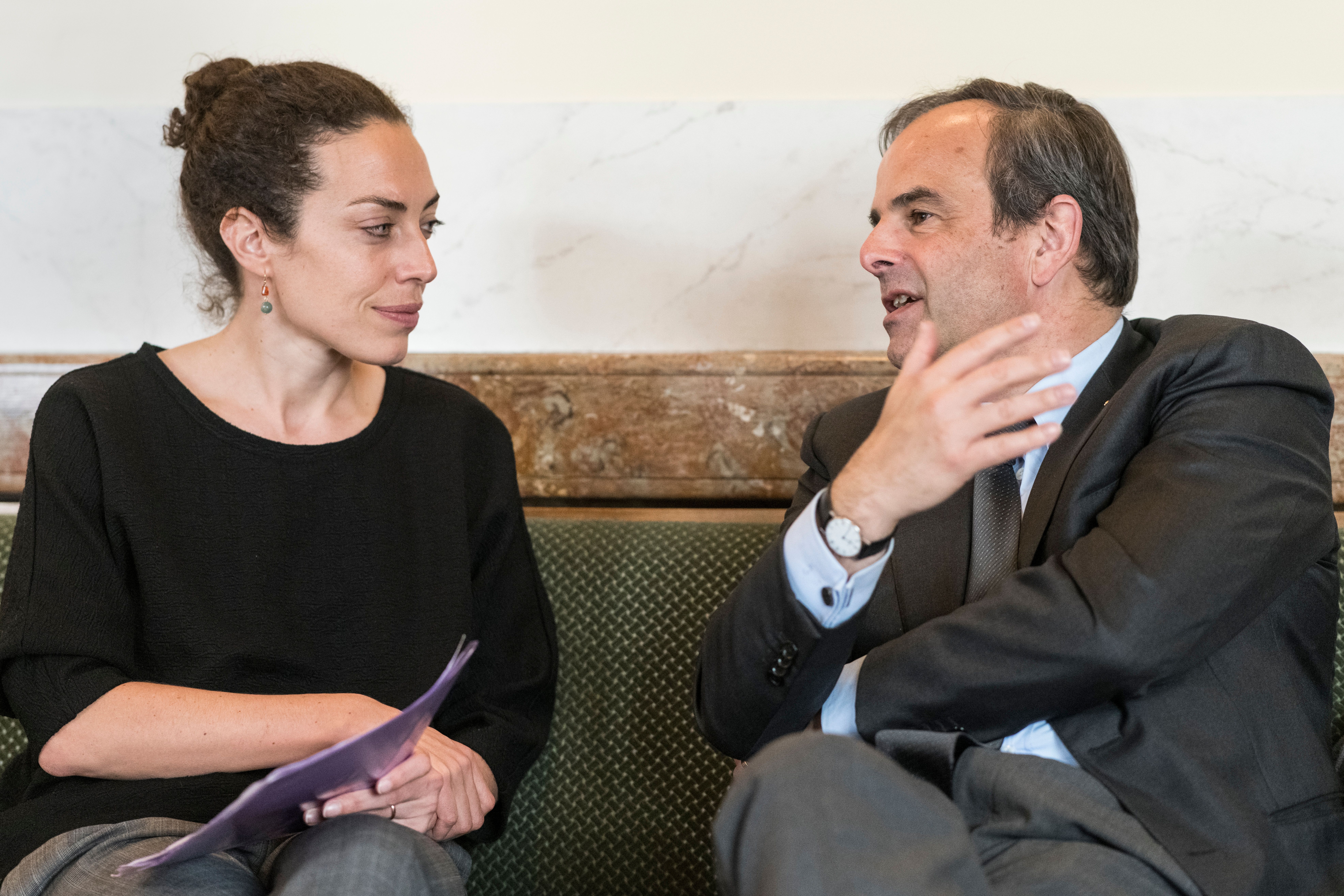 Mitte-Partei: Rücktritt der Generalsekretärin Gianna Luzio