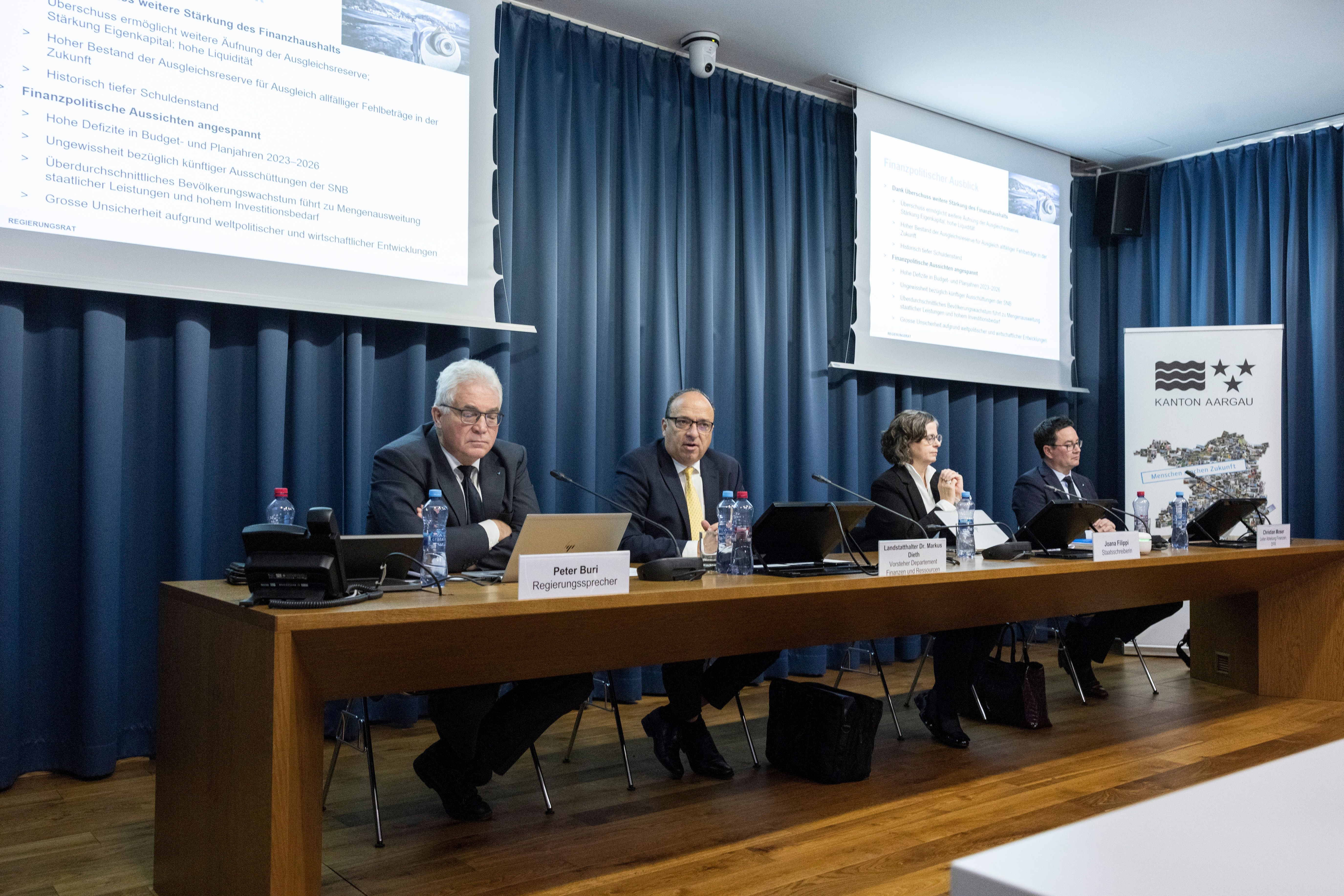 Die mageren Jahre für den Kanton Aargau sind vorbei