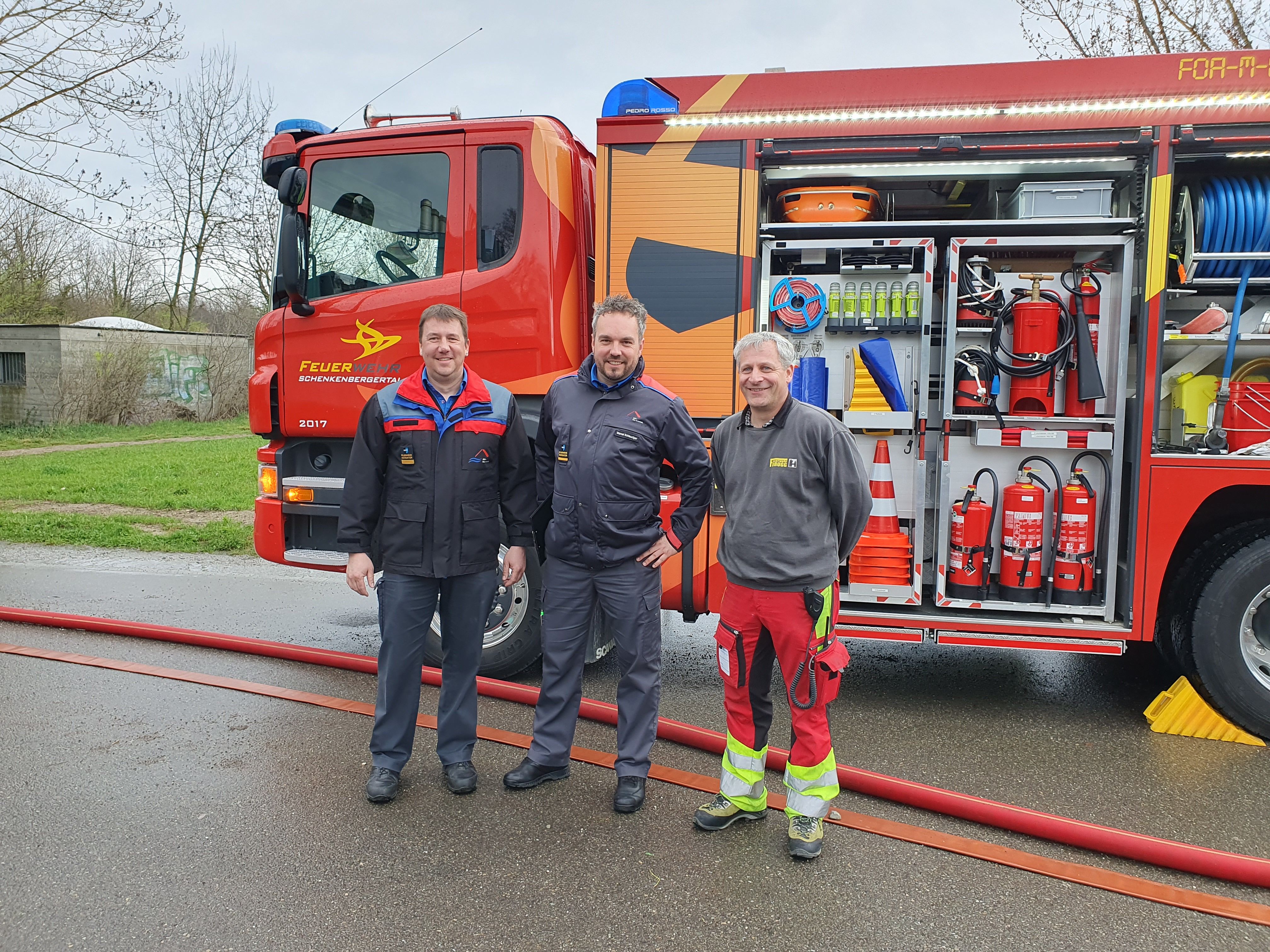 Gruppenführerkurs der AGV für Feuerwehrleute 2023 in Brugg