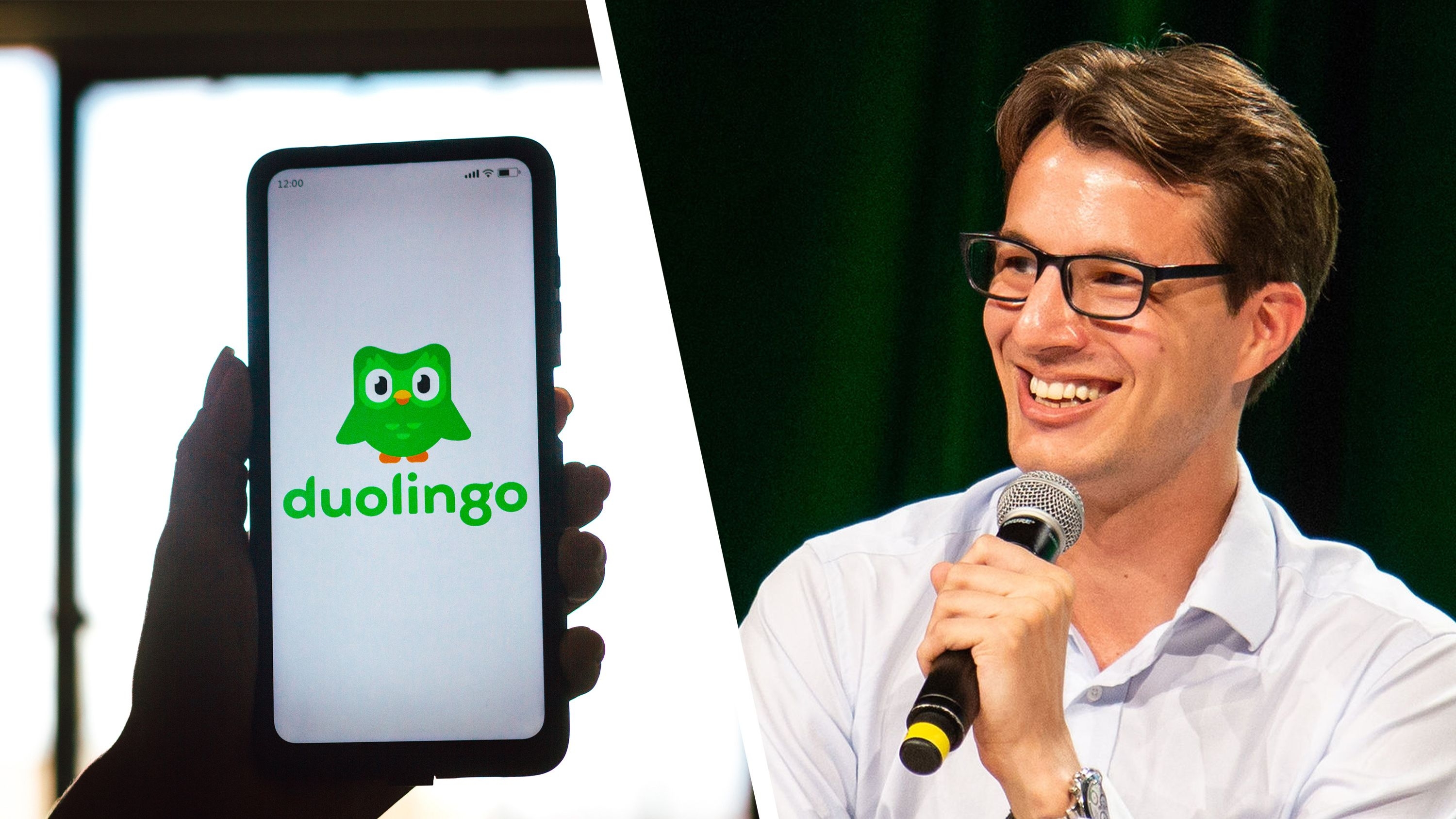 Interview: Duolingo-Gründer Severin Hacker über Google und AI