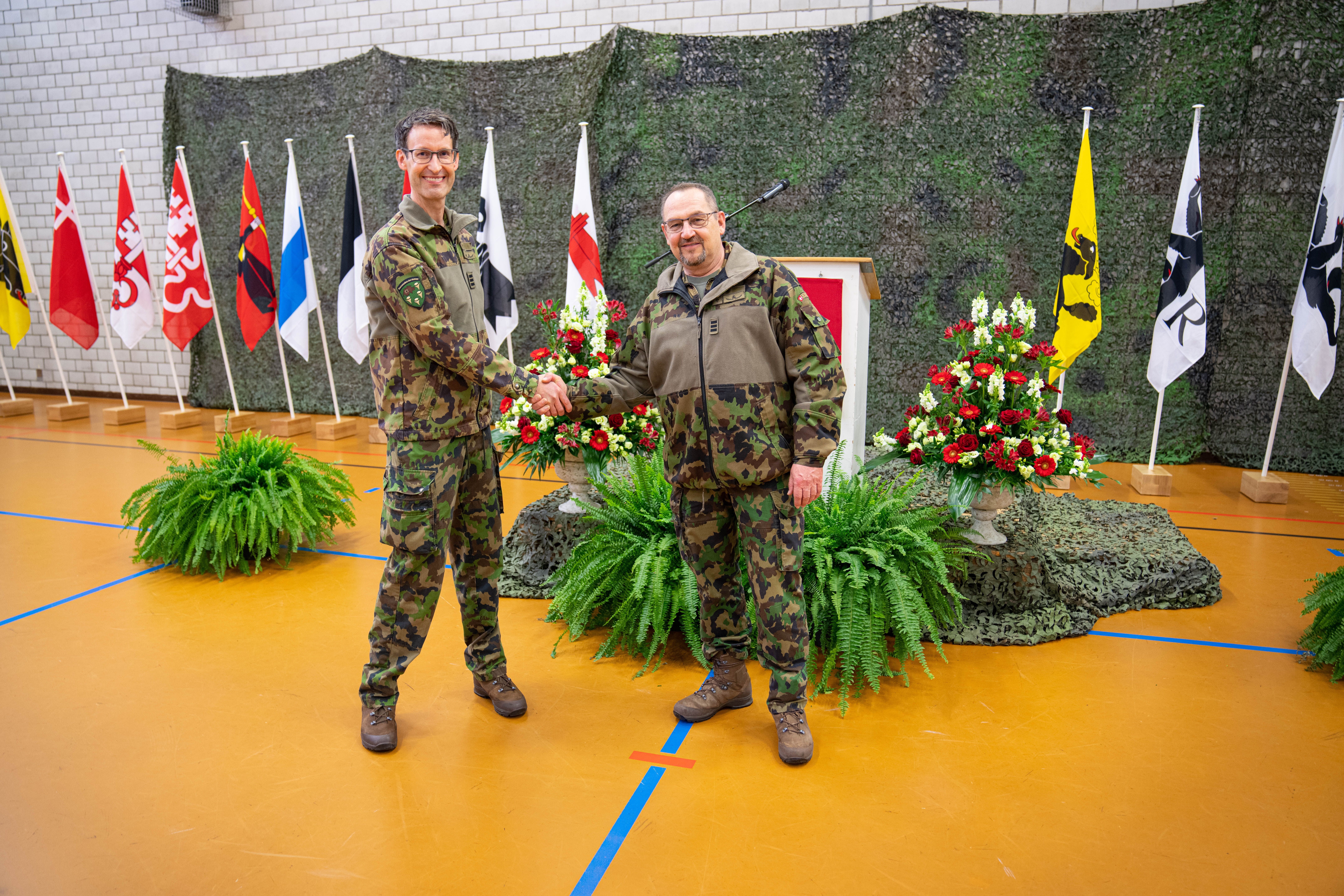 Kommando im Rekrutierungszentrum Aarau wechselt