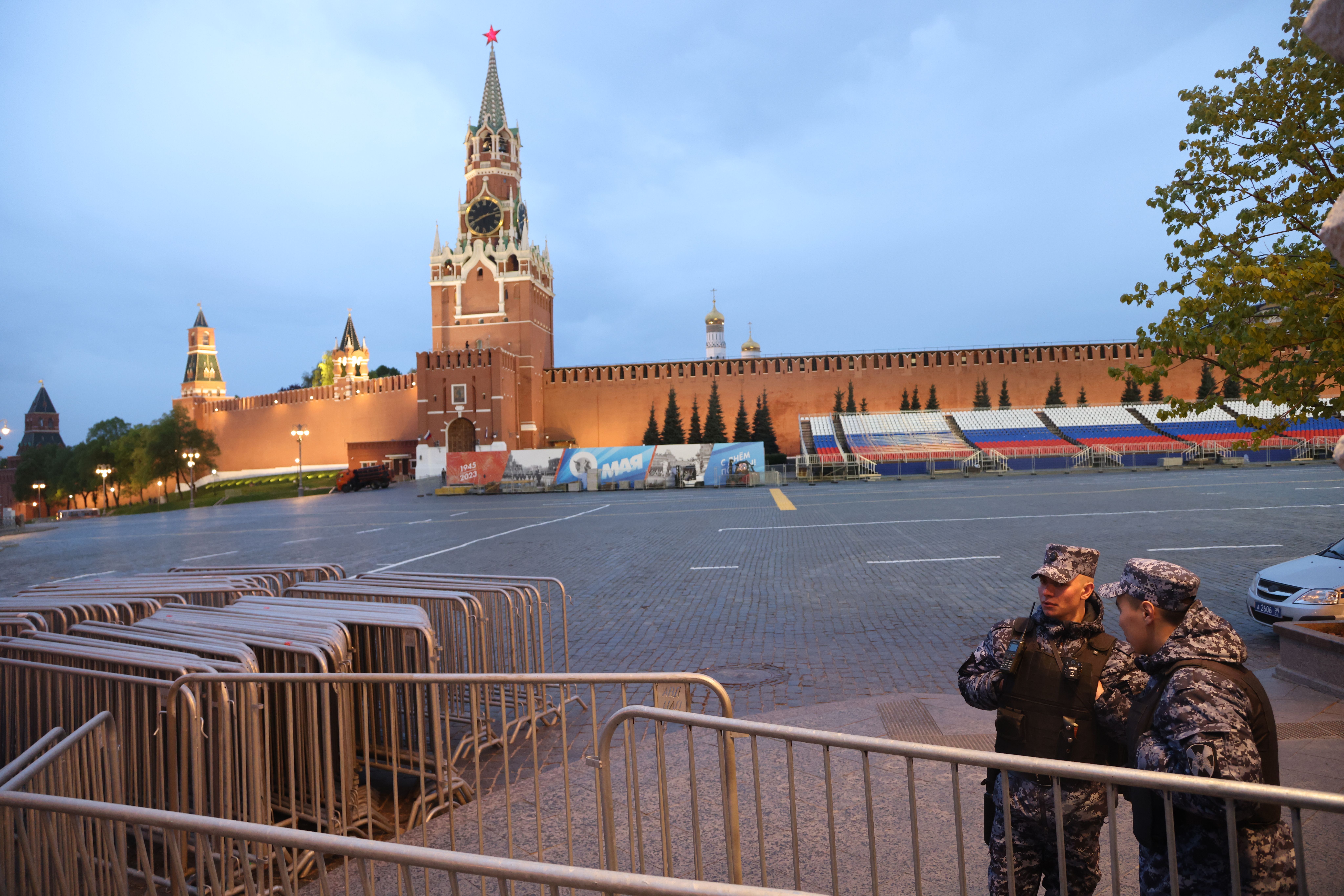 Moskau: Die Anspannung des Kremls vor dem 9. Mai steigt