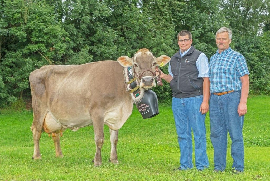Rekordkuh aus Ottenberg: Haleika gab 150 Tonnen Milch