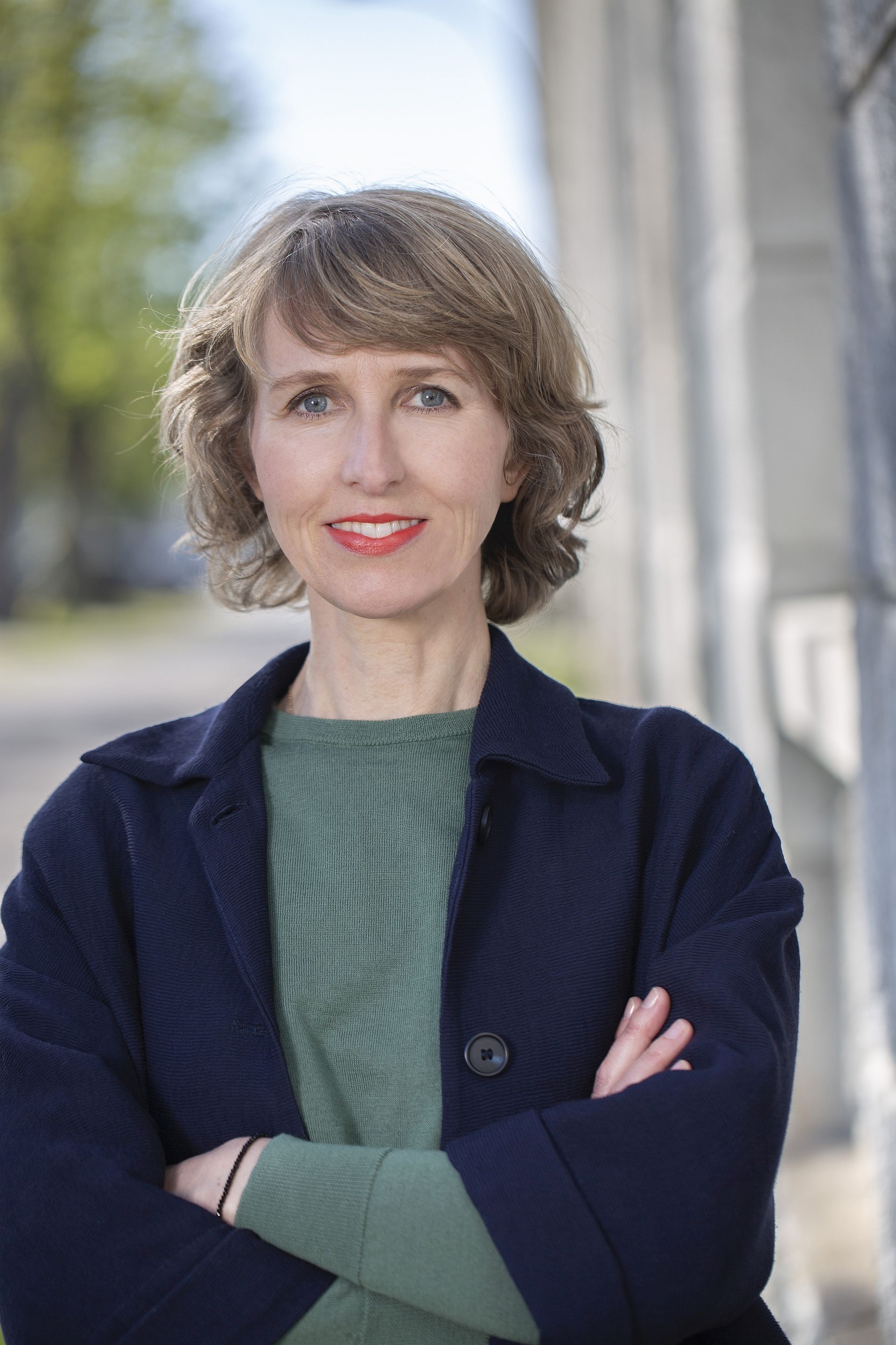 Auge in Auge mit der Krähe: Die Vorarlberger Autorin Christina Walker liest an den Arboner ...