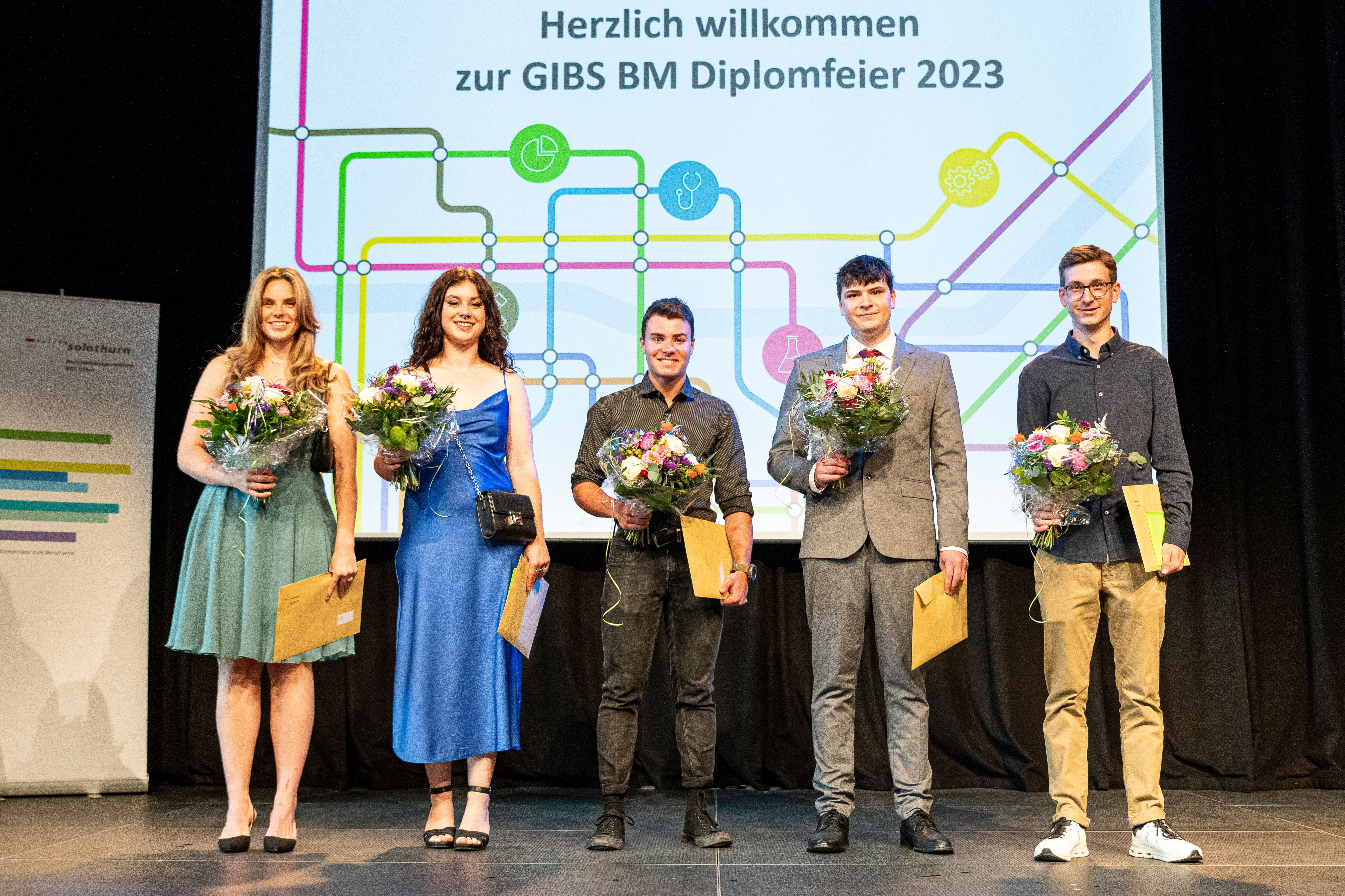 Das sind alle Diplomierten des Berufsbildungszentrums BBZ Olten