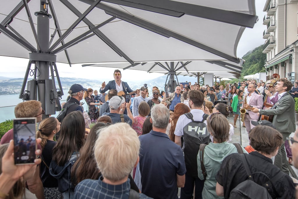 Jubiläum: 150-jähriger Bürgenstock bedankt sich bei Einheimischen