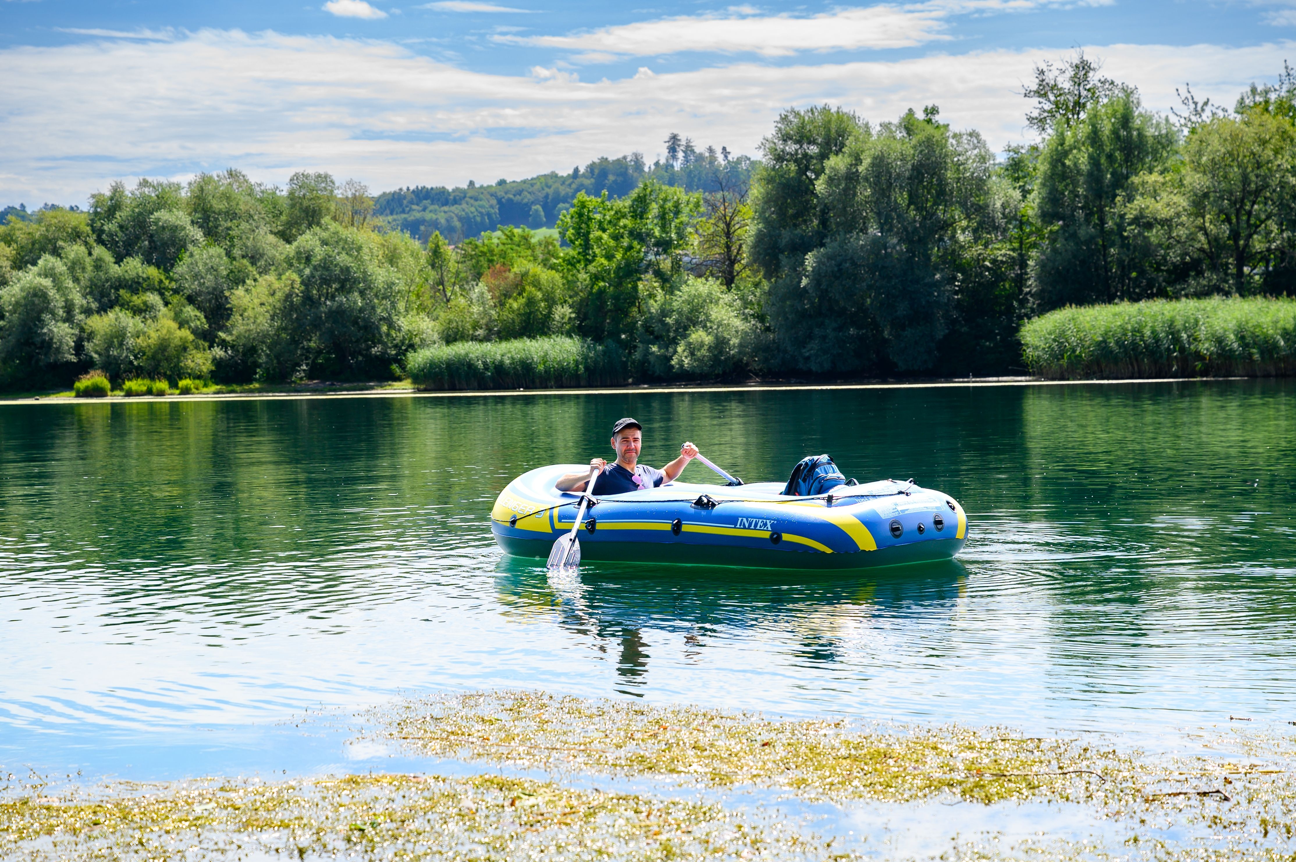 Im Gummiboot von Grenchen nach Solothurn: ein Selbstversuch