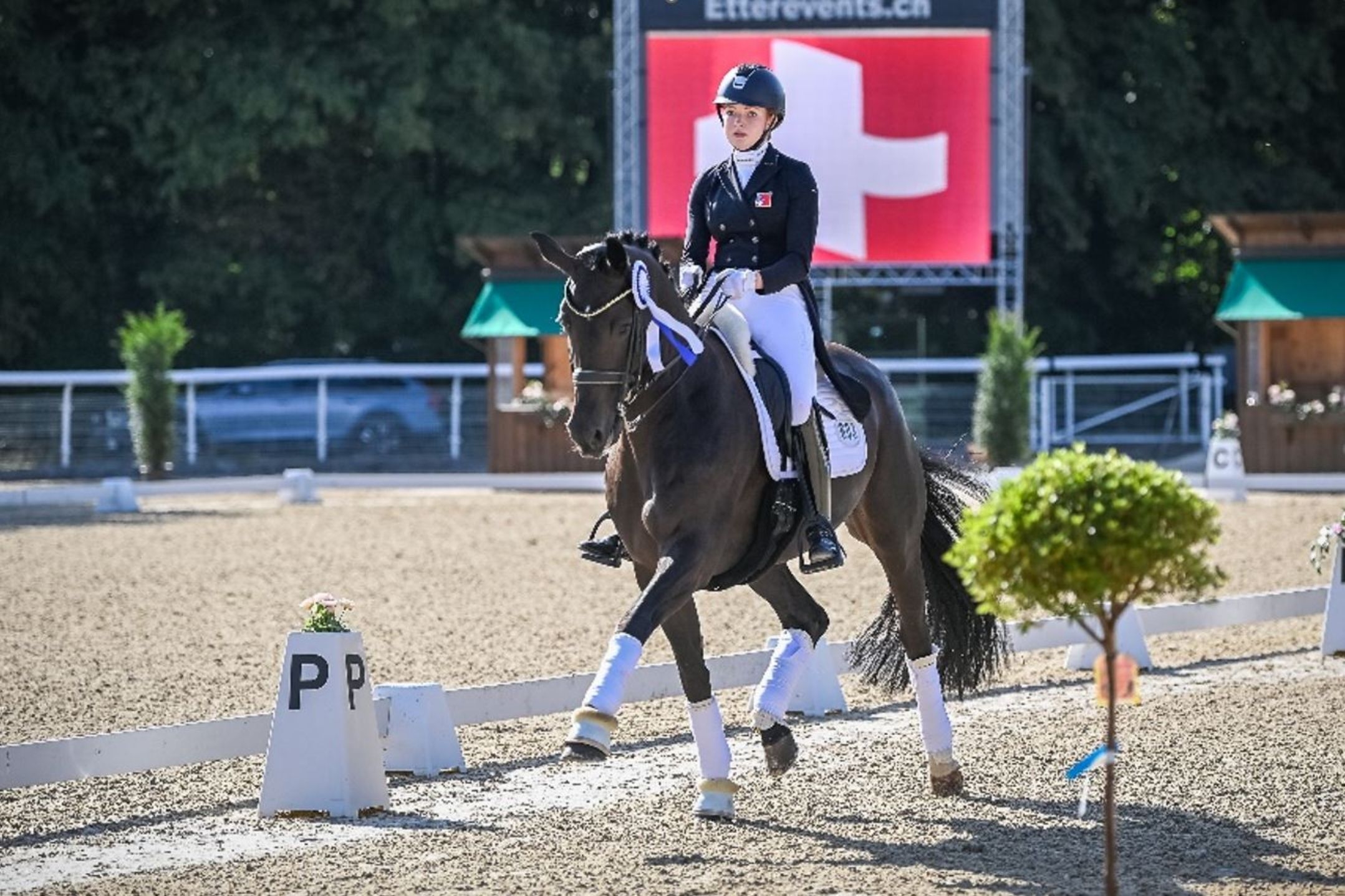 Baarerin brilliert am Zürich Dressage Masters