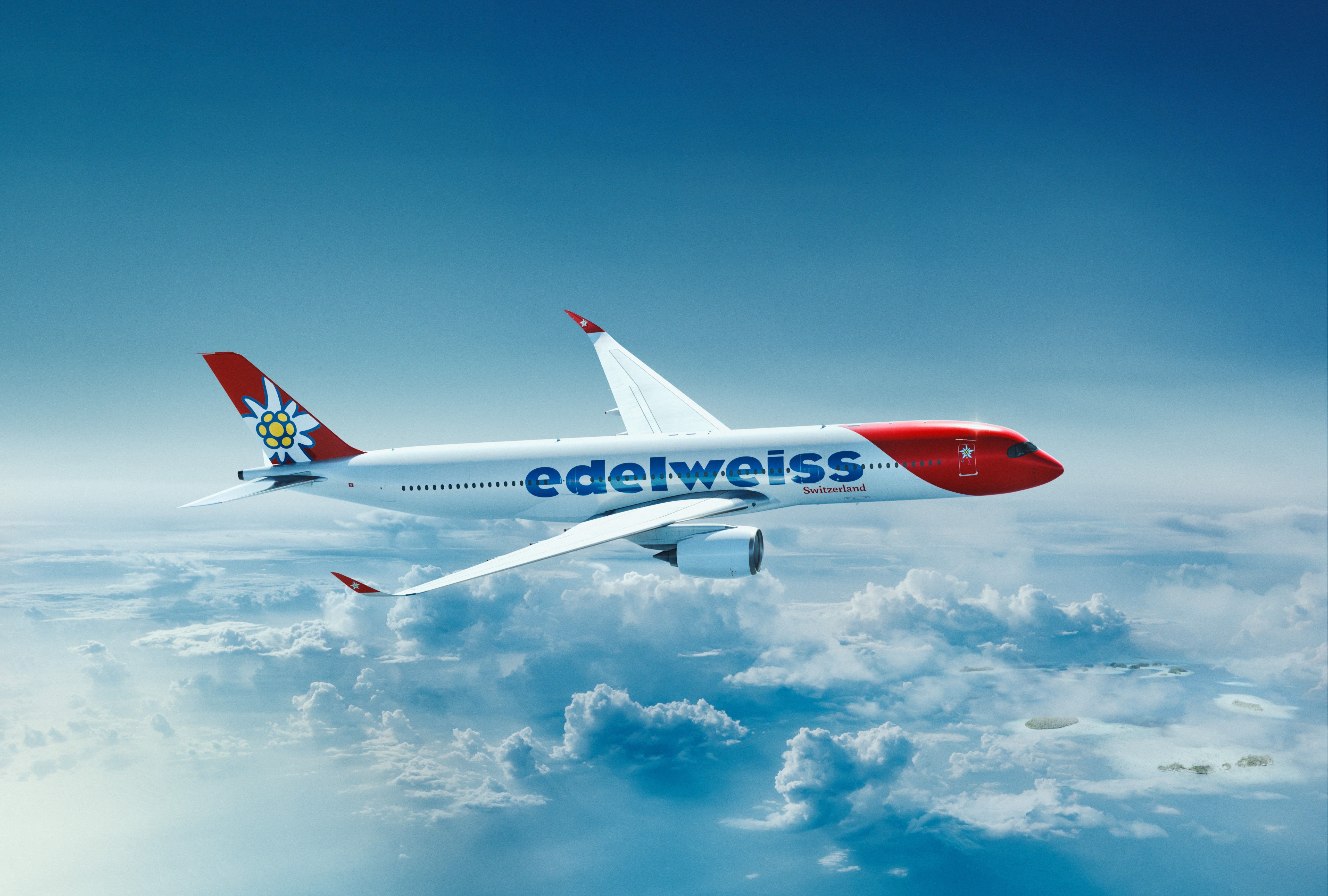 Edelweiss kauft sechs A350 für ihre neue Langstreckenflotte