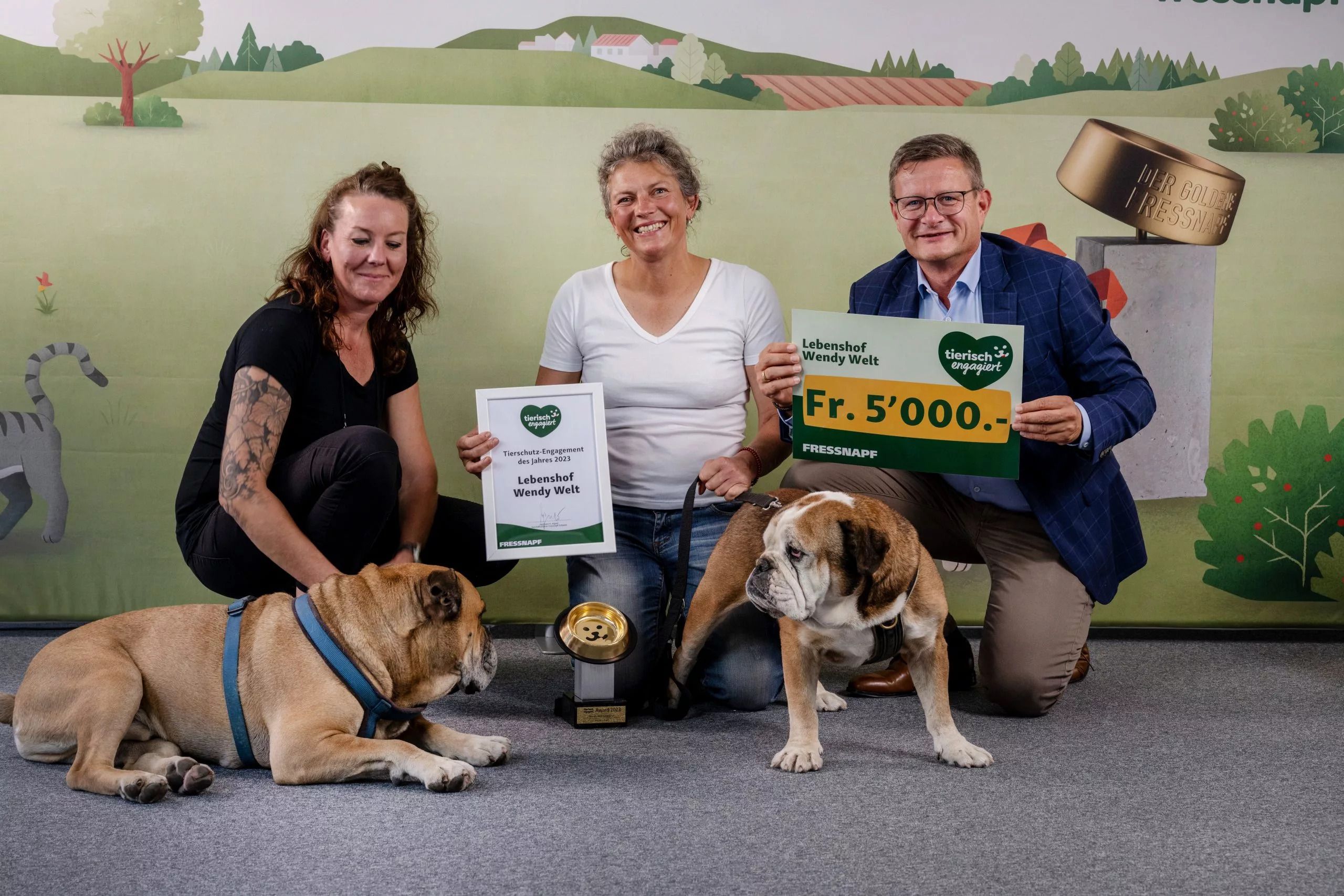 «Wendy Welt» mit dem «Goldenen Fressnapf» ausgezeichnet