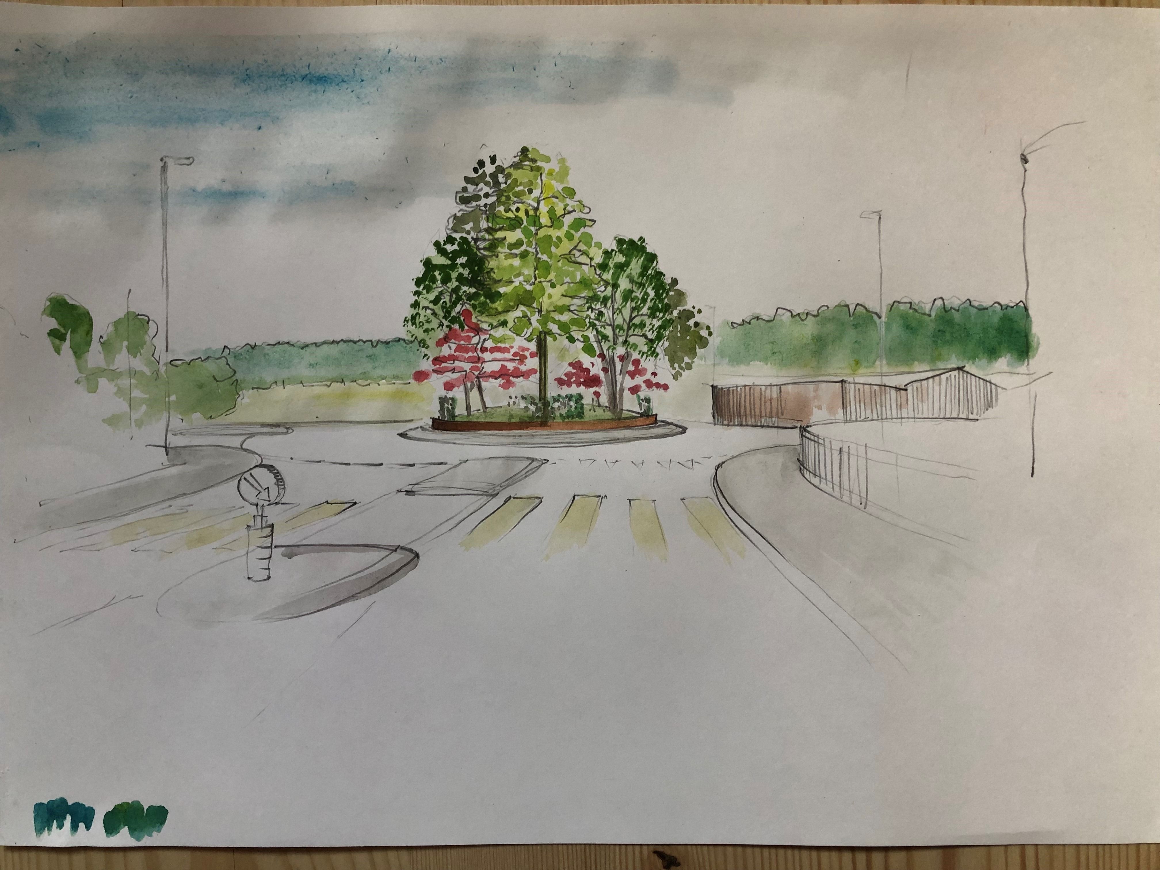 Zuzwil: Umstrittener Kreisel Grünhof bekommt neues Innenleben