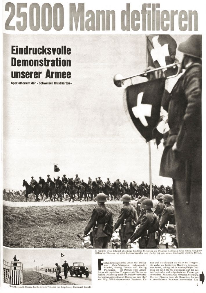 Bildergalerie Defilee 1953