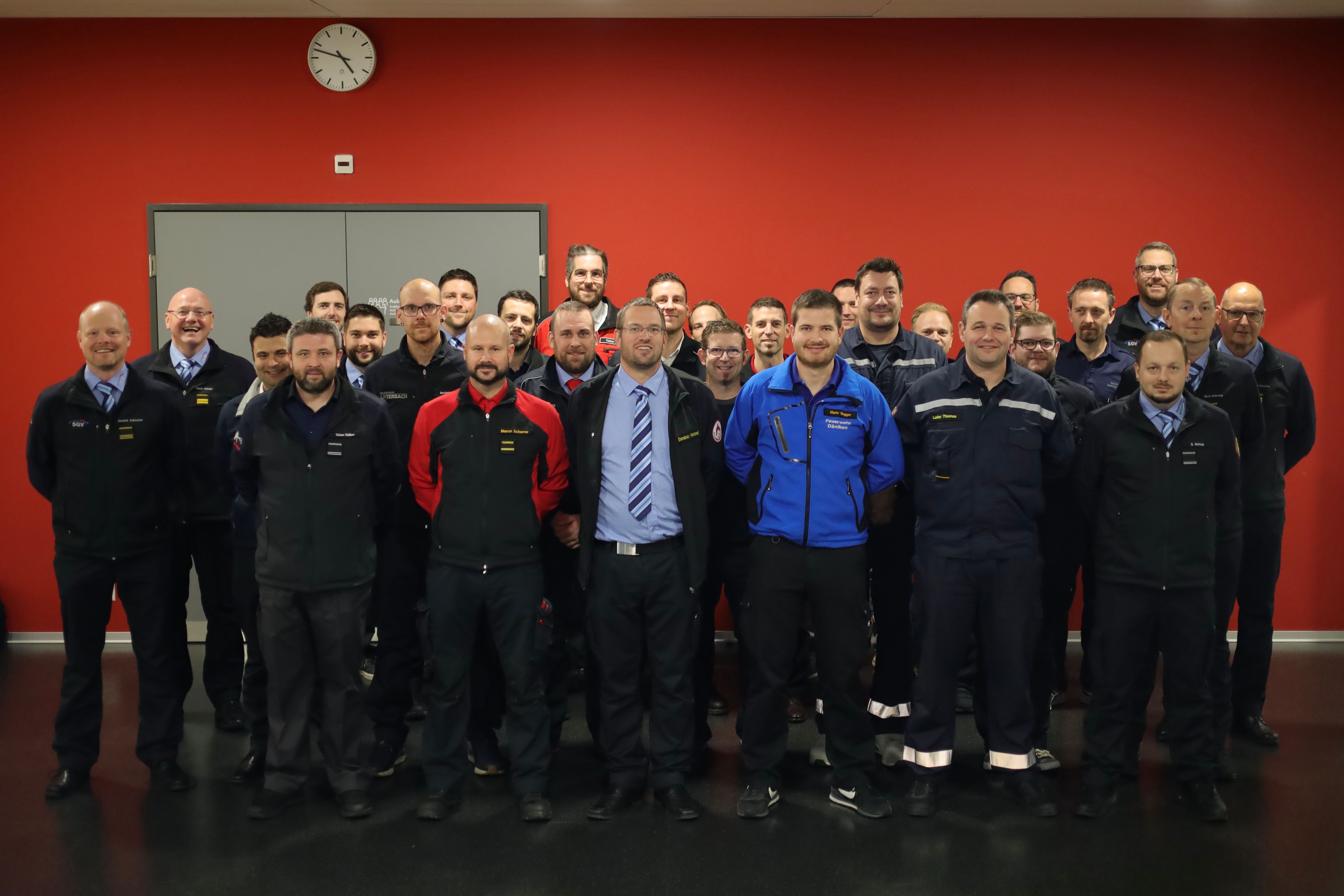 Diplomfeier des Feuerwehr Kommandanten-Kurses 2023 im Ifa in Balsthal