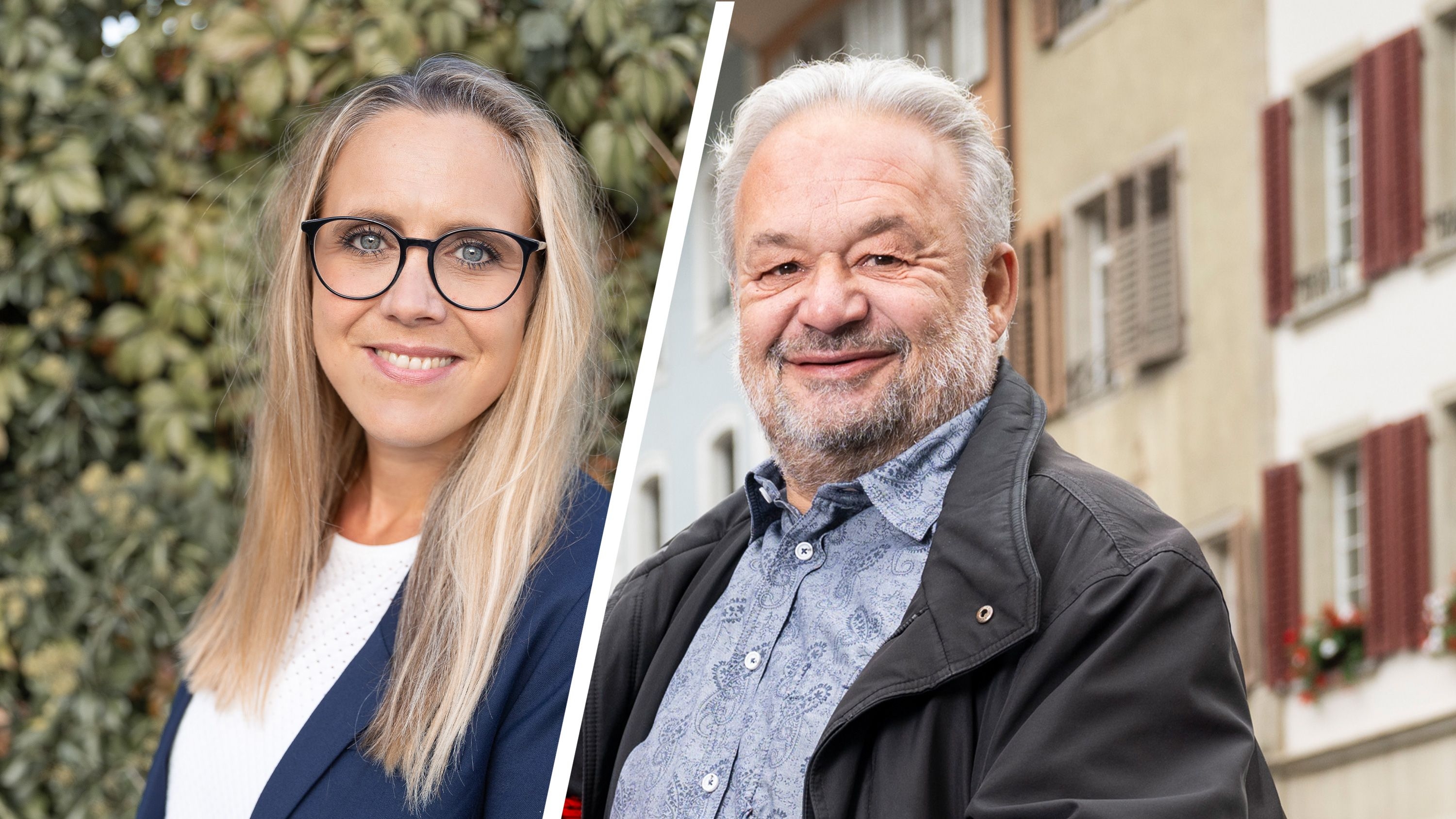 Ersatzwahl Stadtrat Brugg: Yvonne Buchwalder und Heini Kalt beantworten ...