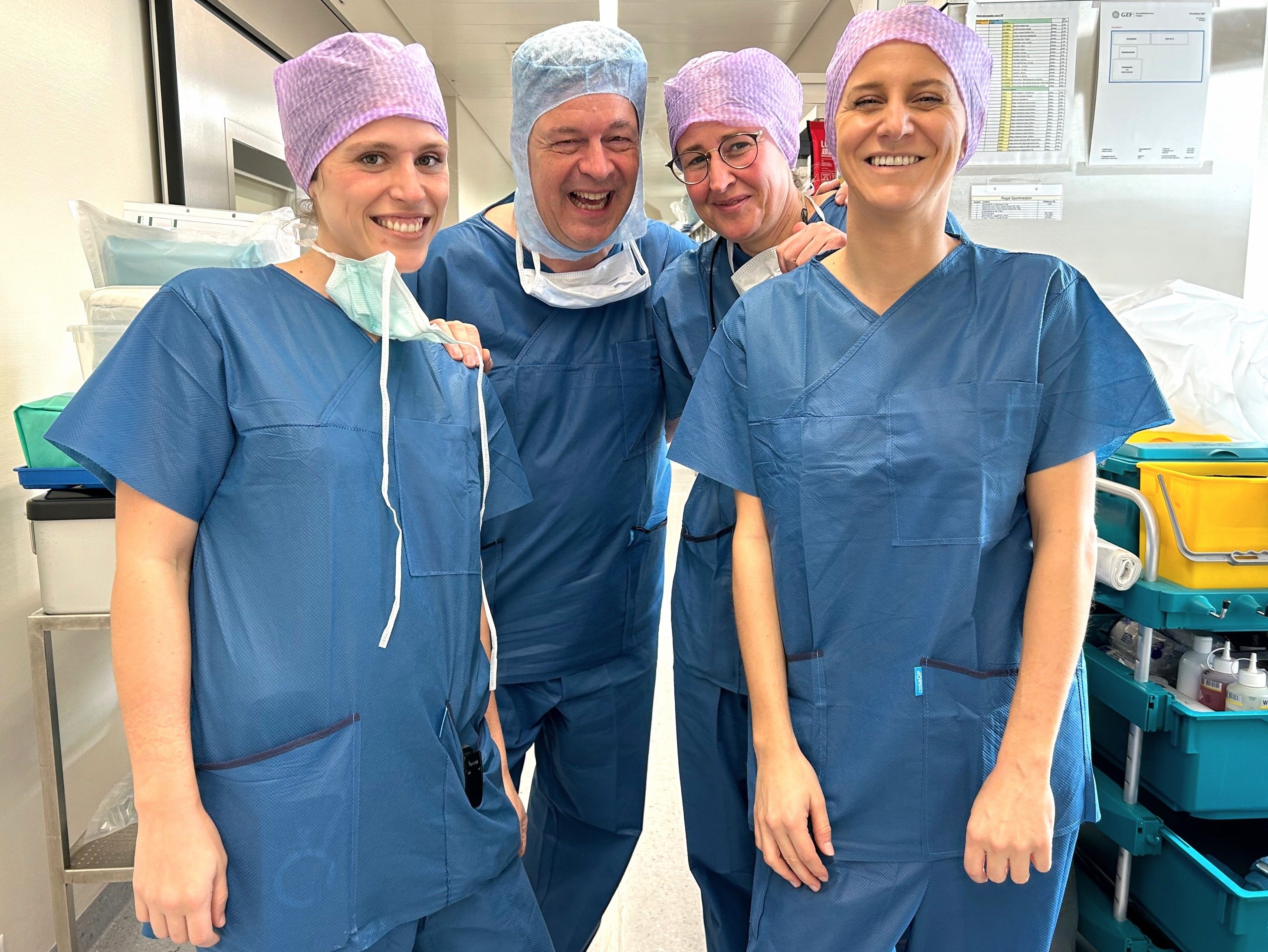 Im Operationssaal: Zwei GZF-Assistenzärztinnen geben Einblick in ihren ...