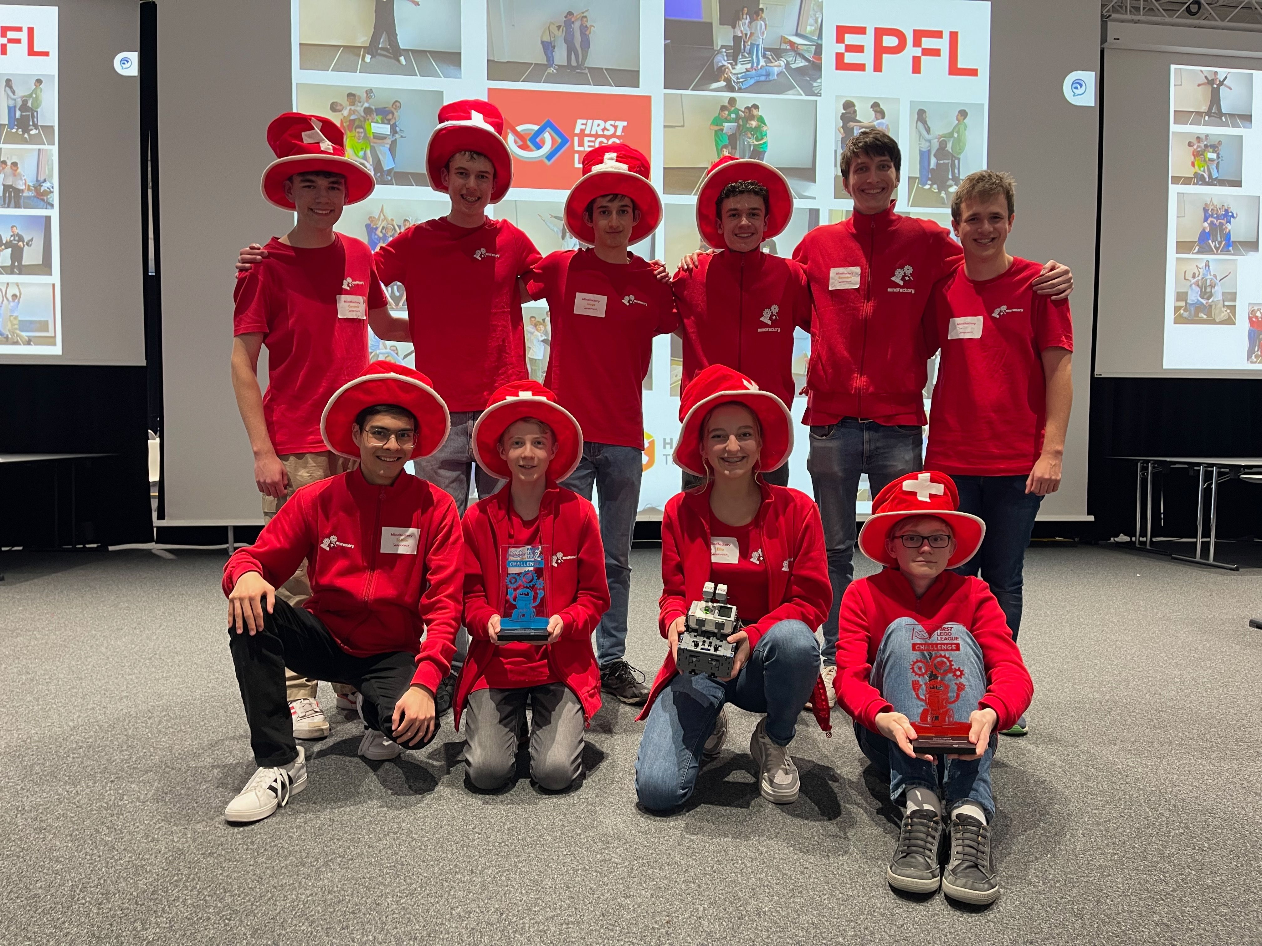 Mindfactory: Aargauer Robotikteam wird Schweizer Meister