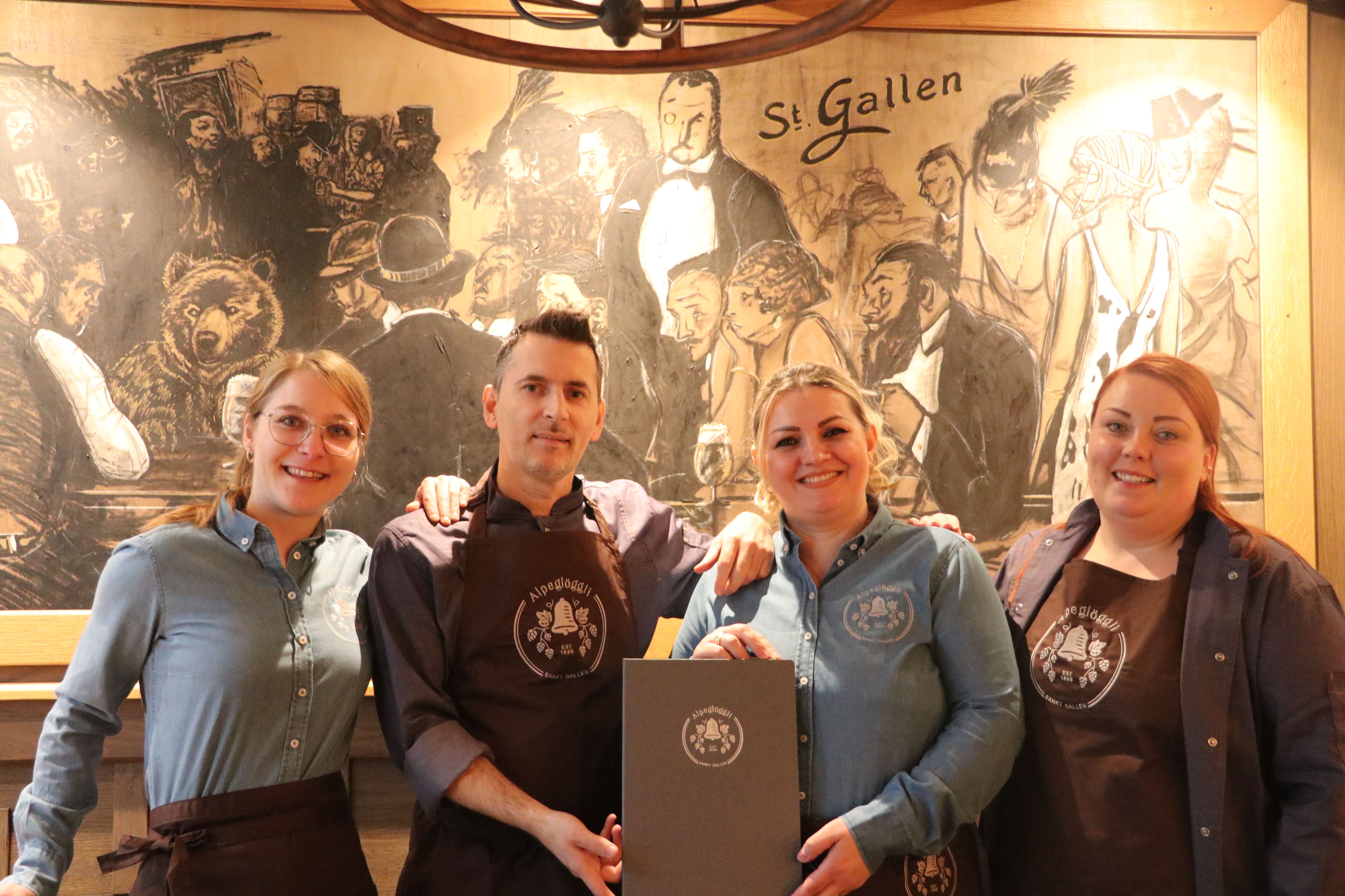Restaurant Alpeglöggli in St.Gallen hat neuen Beizer
