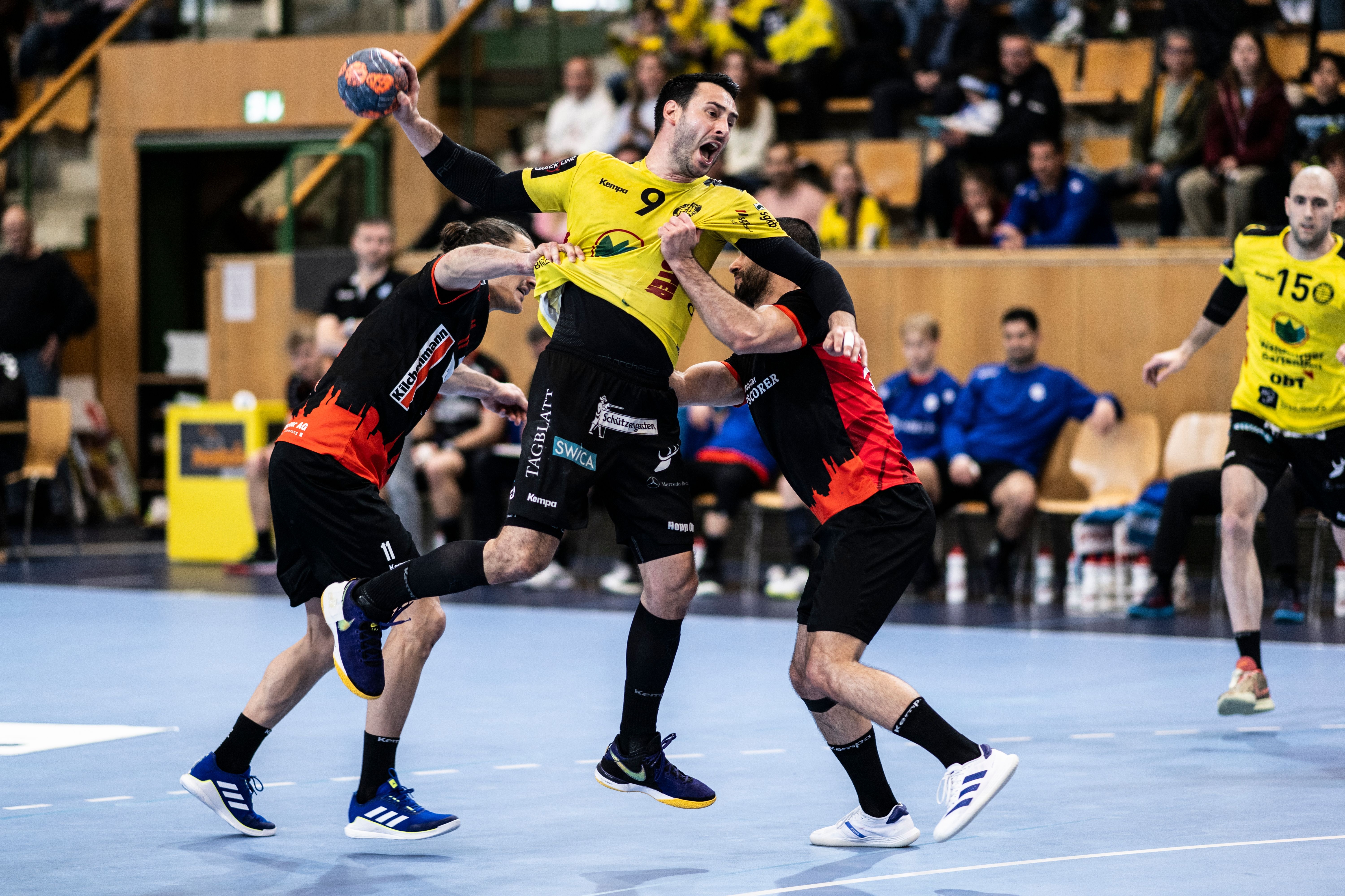 Andrija Pendic: Seine Karriere endet mit St.Otmars Playoff-Aus.