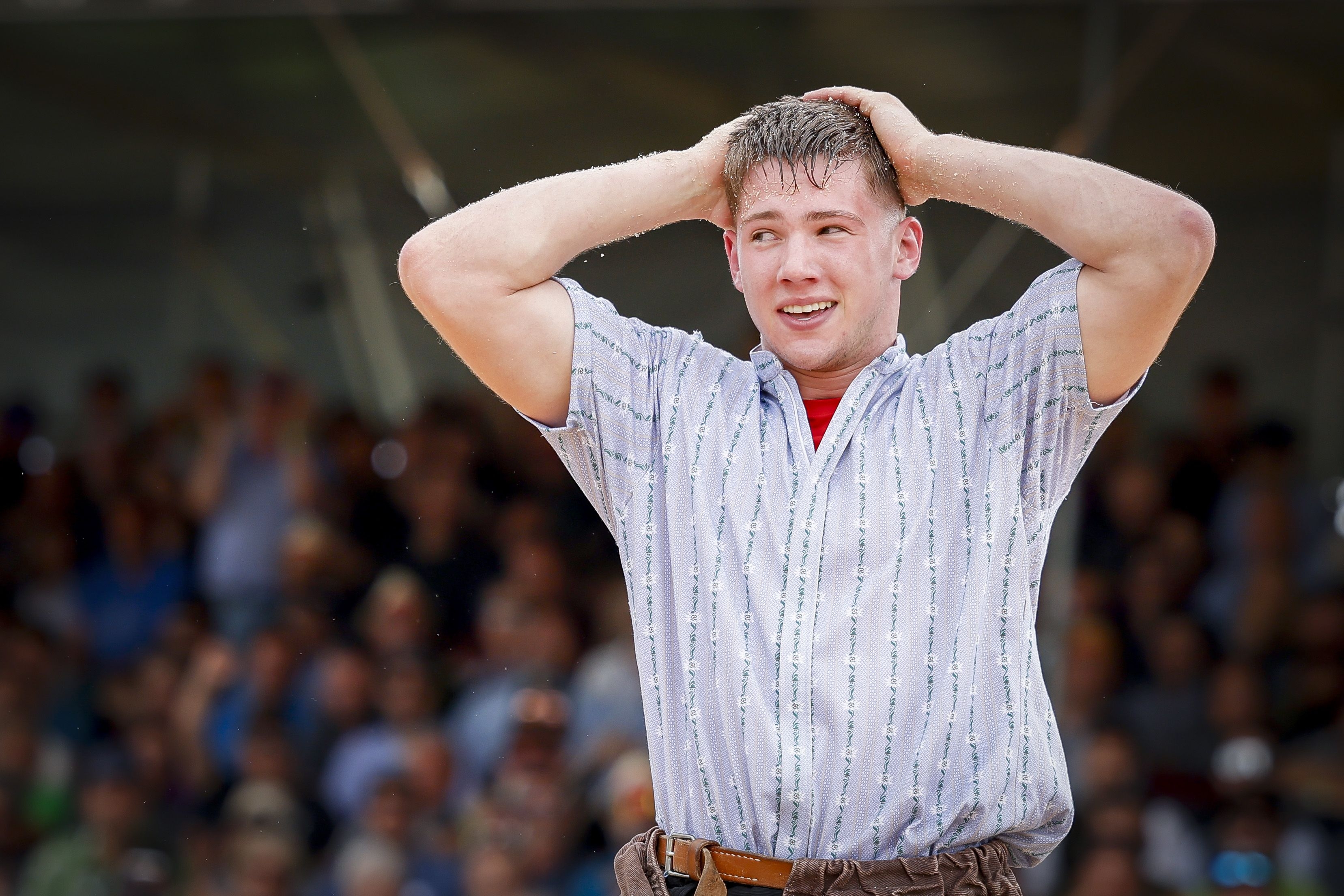 Schwinger Andy Signer aus Wittenbach: Als Underdog blüht er auf.