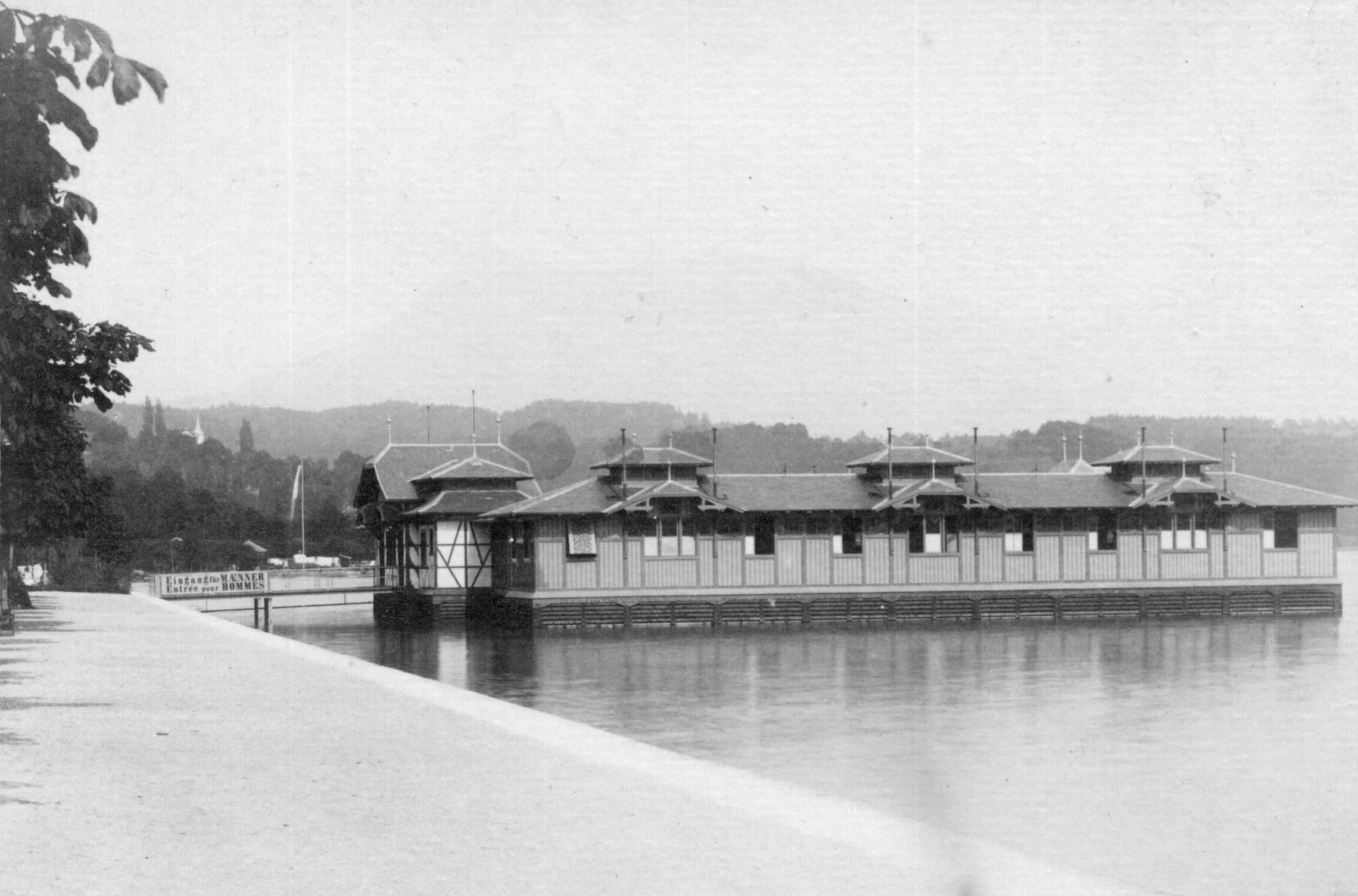 Seebad Luzern: 140 Jahre Badekultur im Wandel der Zeit