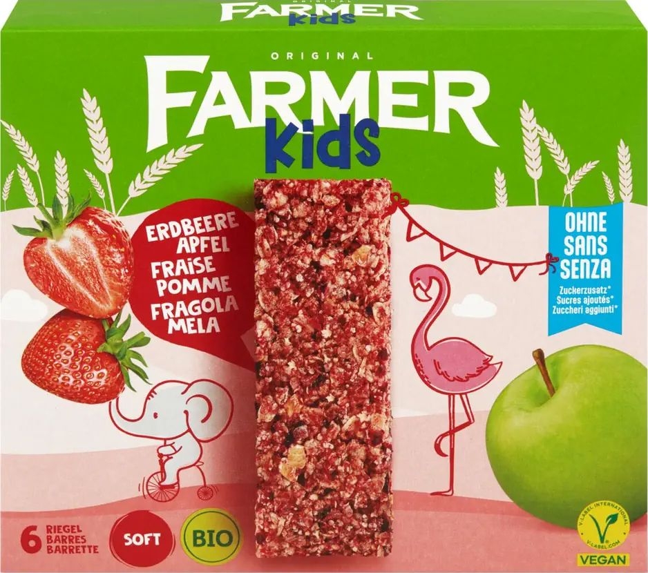 Migros: Farmer-Riegel mit wenig Zucker sind teurer als gewöhnliche