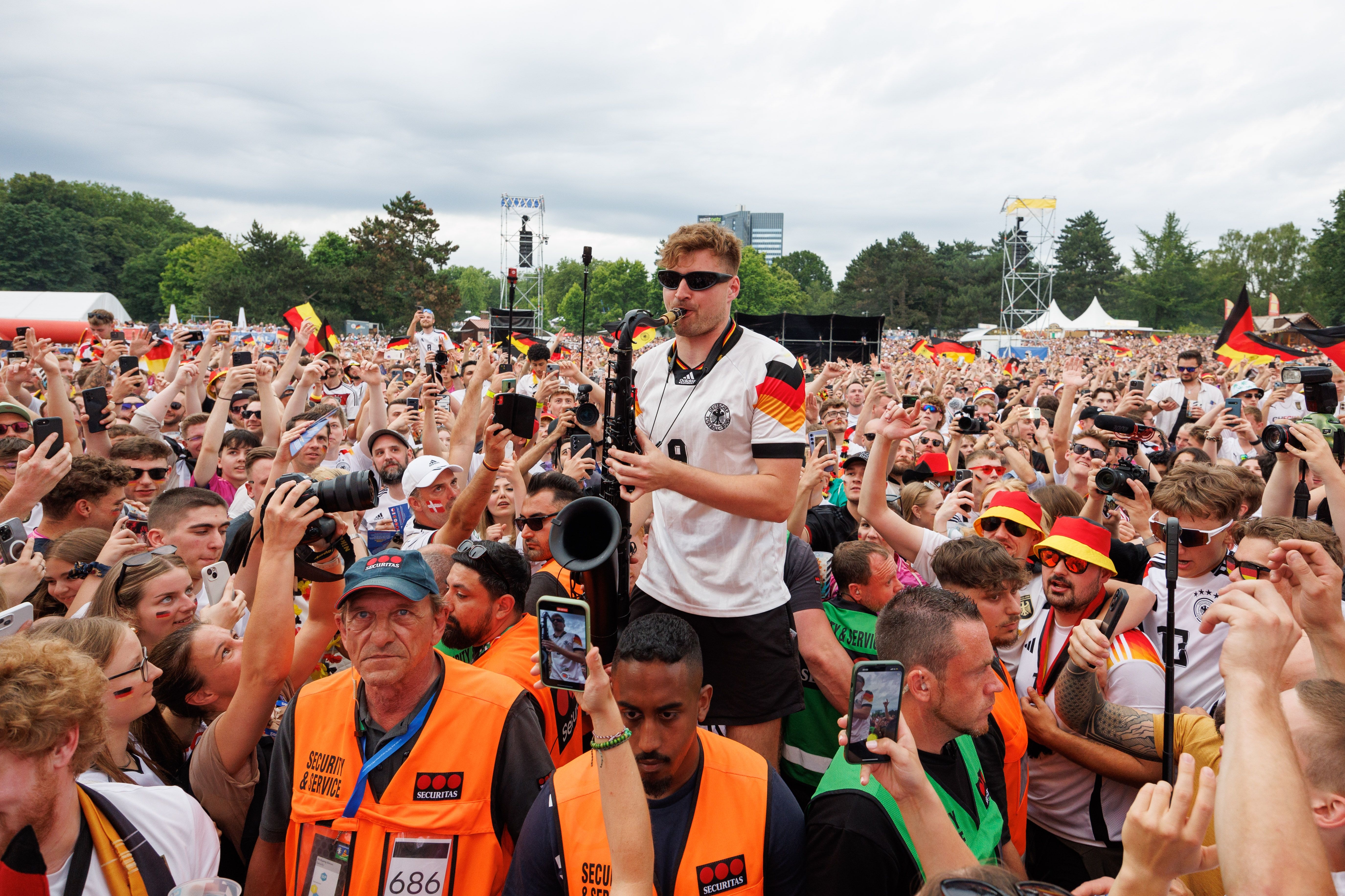 Euro 2024: «Saxophon-Typ» André Schnura begeistert an EM in Deutschland