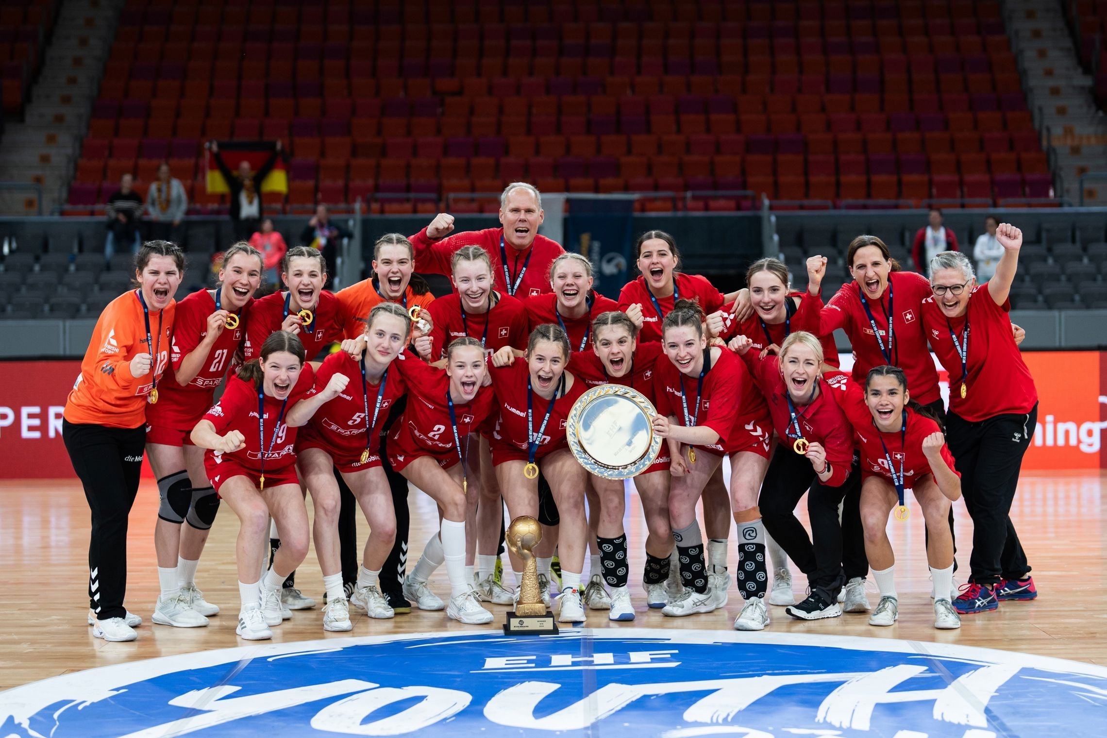 Handball: Schweizer U16-Juniorinnen holen Gold an den European Open