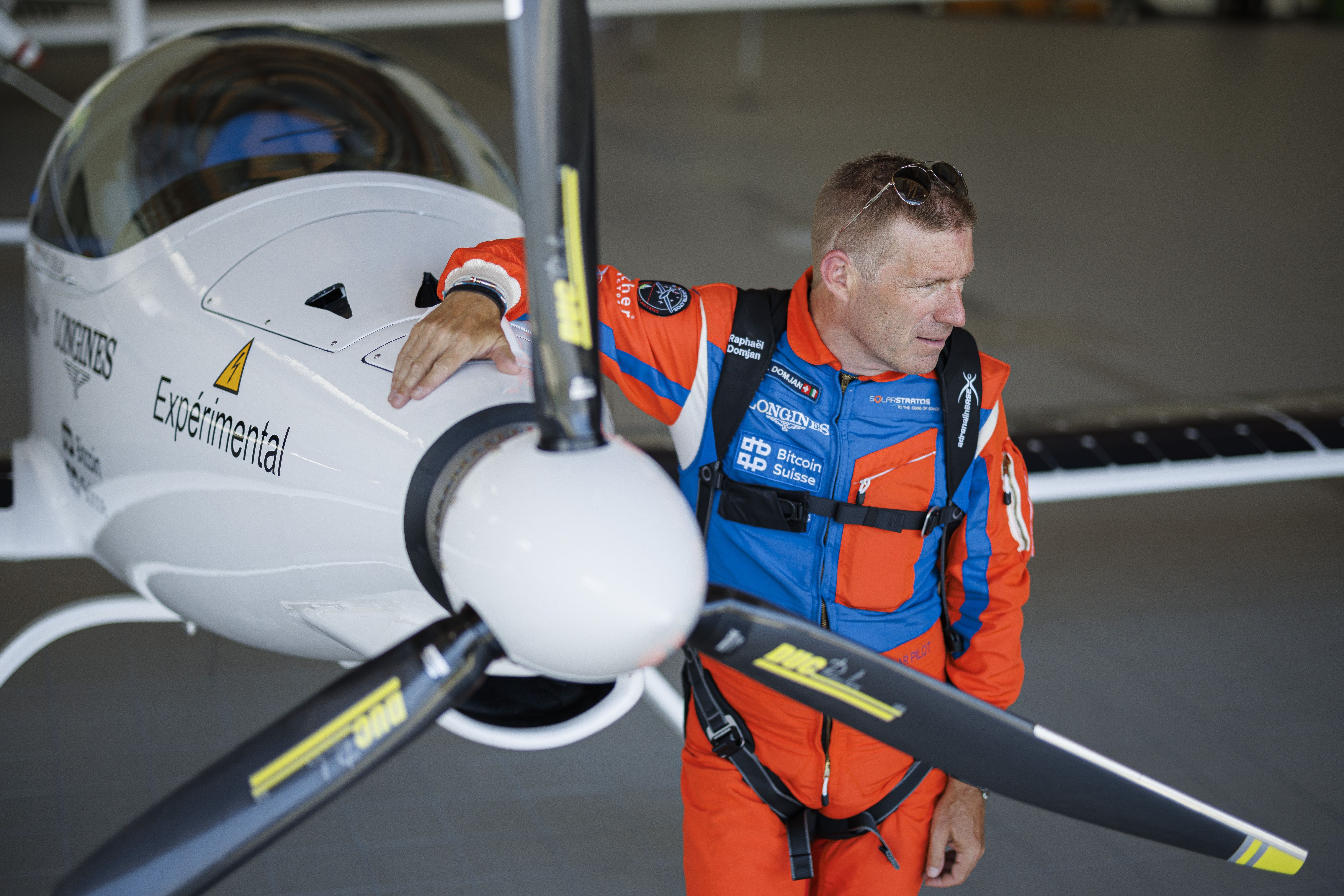 Schweizer Raphaël Domjan will mit Solarflugzeug Weltrekord knacken
