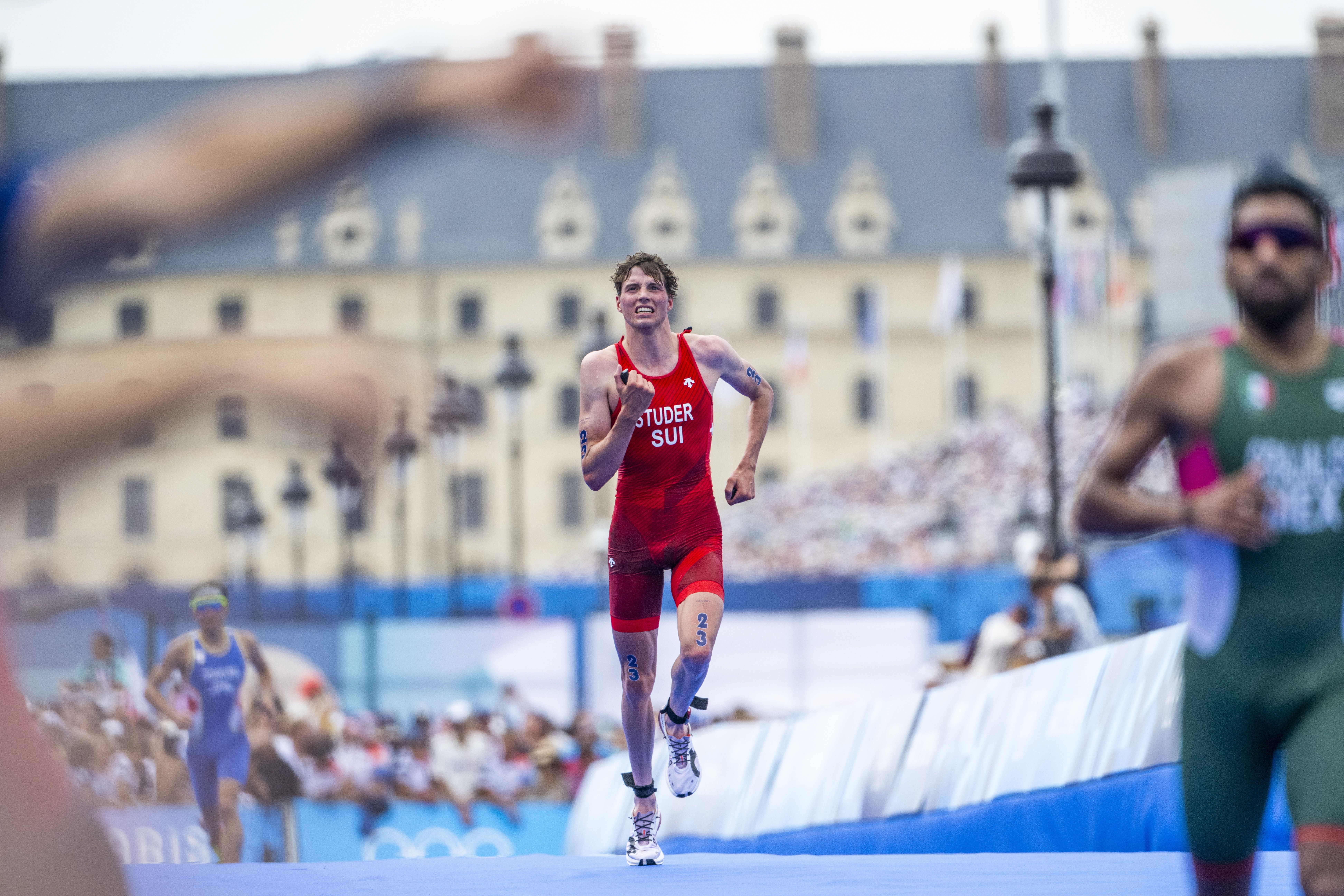 Olympia: Solothurner Triathlet Max Studer in Paris chancenlos