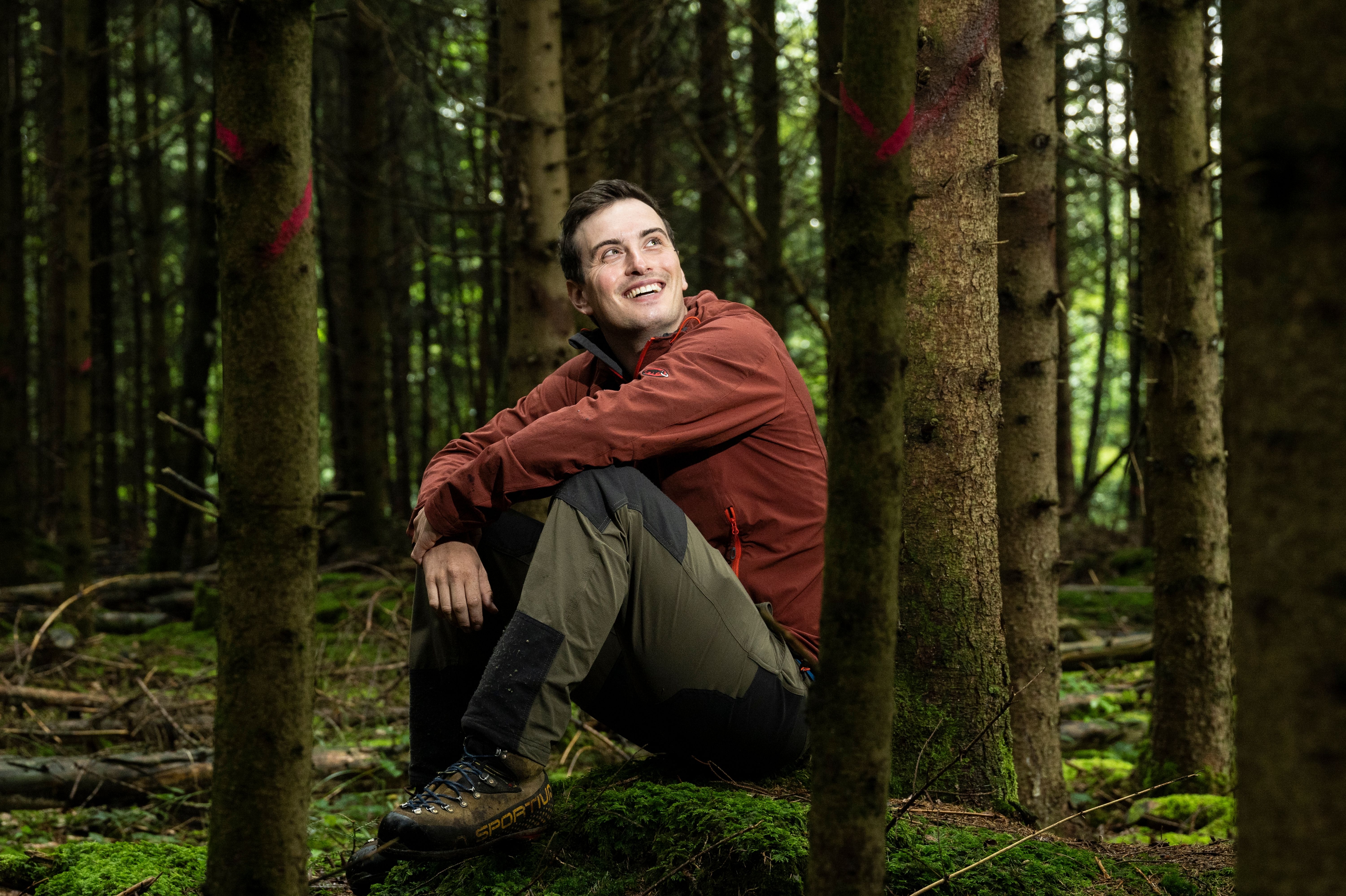 Serie Waldberufe: Niculin Voneschen ist Försterpraktikant in Wil