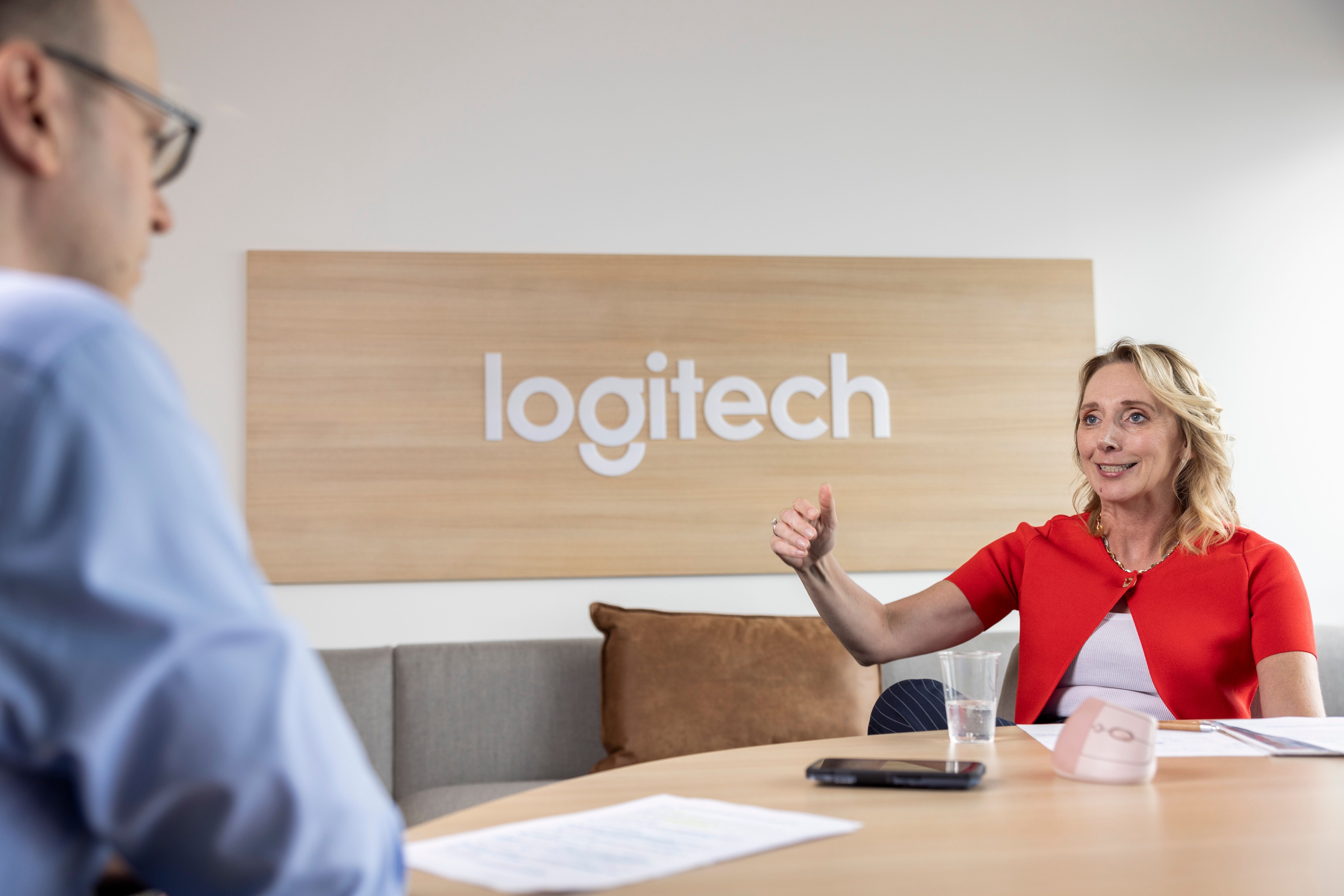 Logitech-CEO Hanneke Faber im Interview über Mäuse, VR und Borel